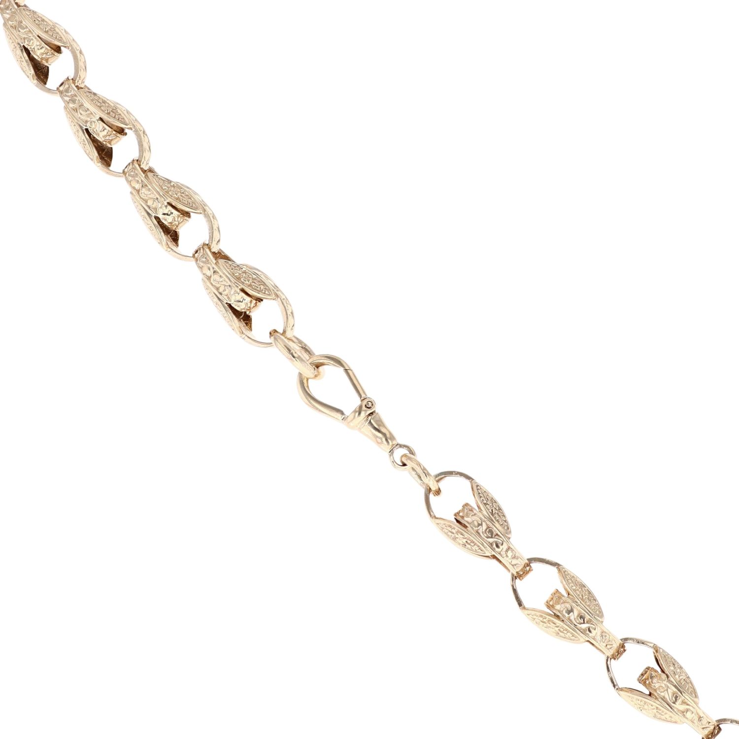 9ct Yellow Gold Tulip Chain 26" RAMS204300862201 | Ramsdens Jewellery