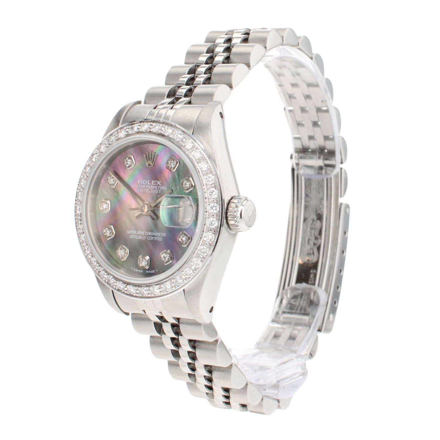 Rolex Custom Oyster Perpetual Date Pre Owned Watch Ref 69240 | Ramsdens ...