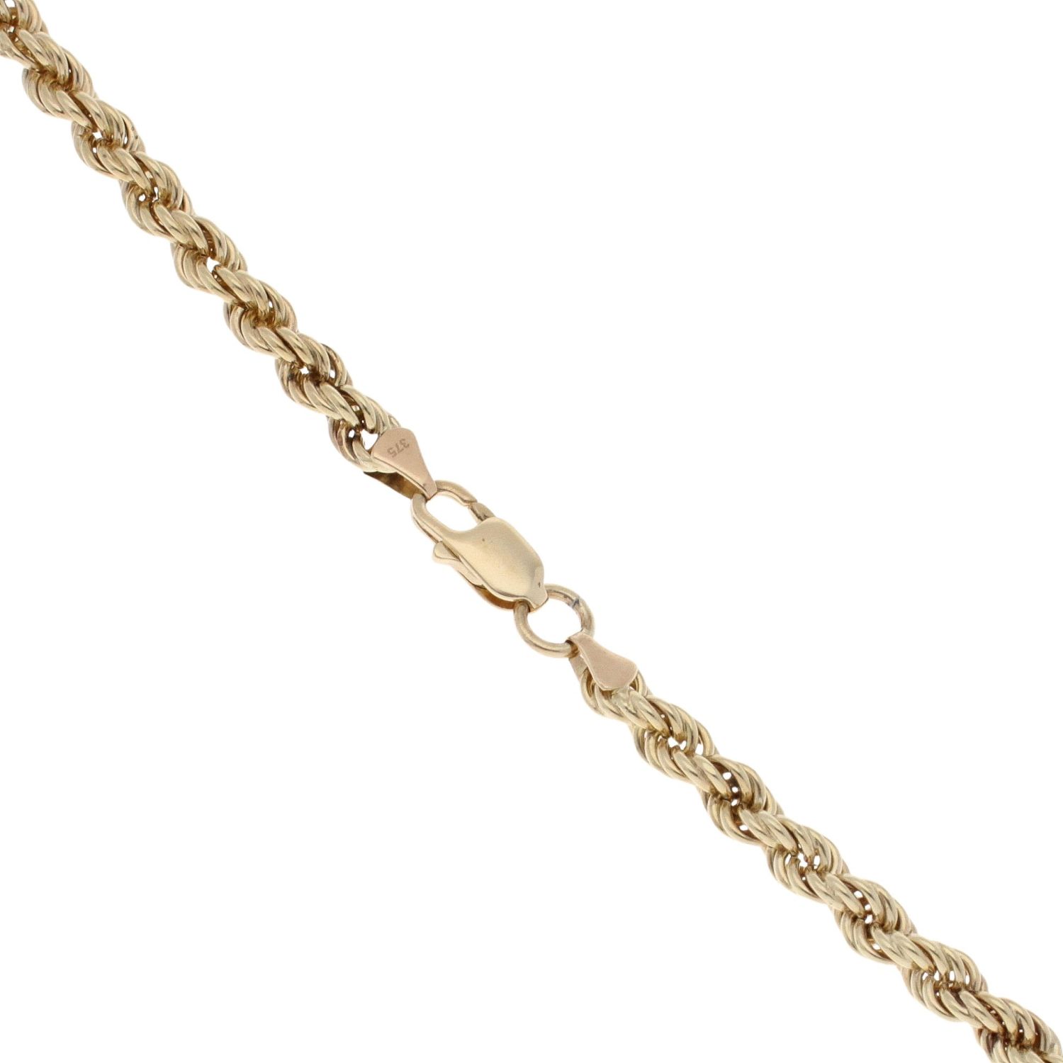 9ct Yellow Gold Rope Chain 26" | Ramsdens Jewellery