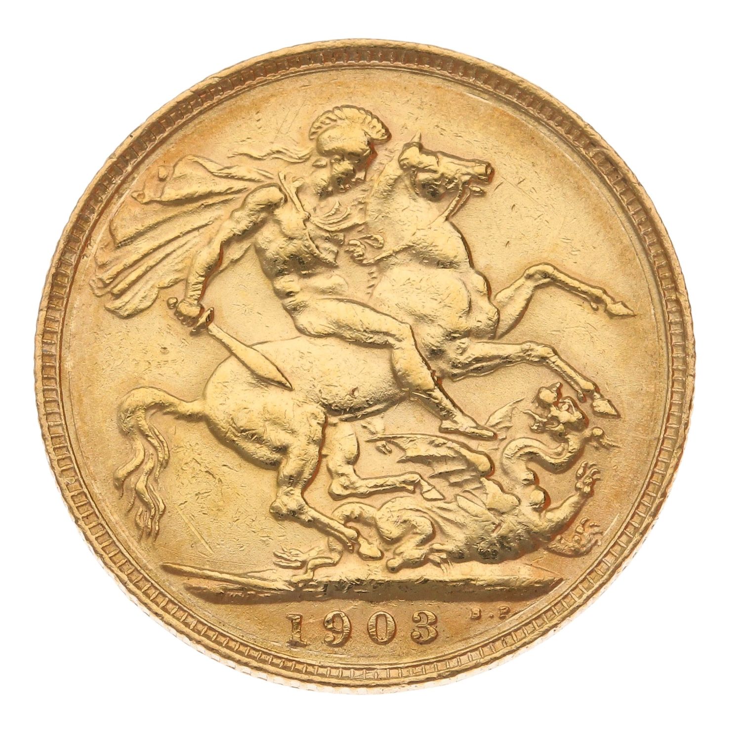 1903 Edward VII Full Sovereign Coin RAMS964383207001 | Ramsdens Jewellery