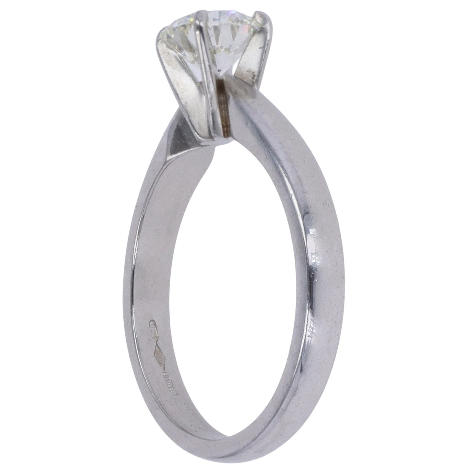Platinum 0.75ct Diamond Solitaire Ring RAMS143369169016 | Ramsdens Jewellery