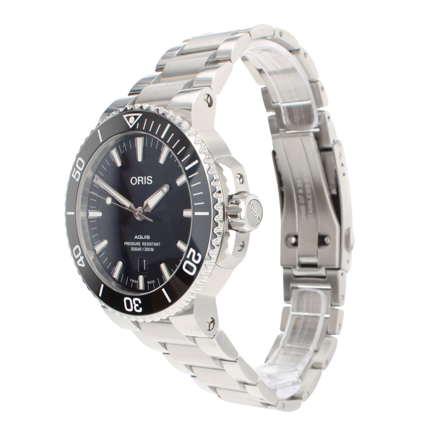 Oris Aquis Pre Owned Watch Ref 7730 | Ramsdens Jewellery