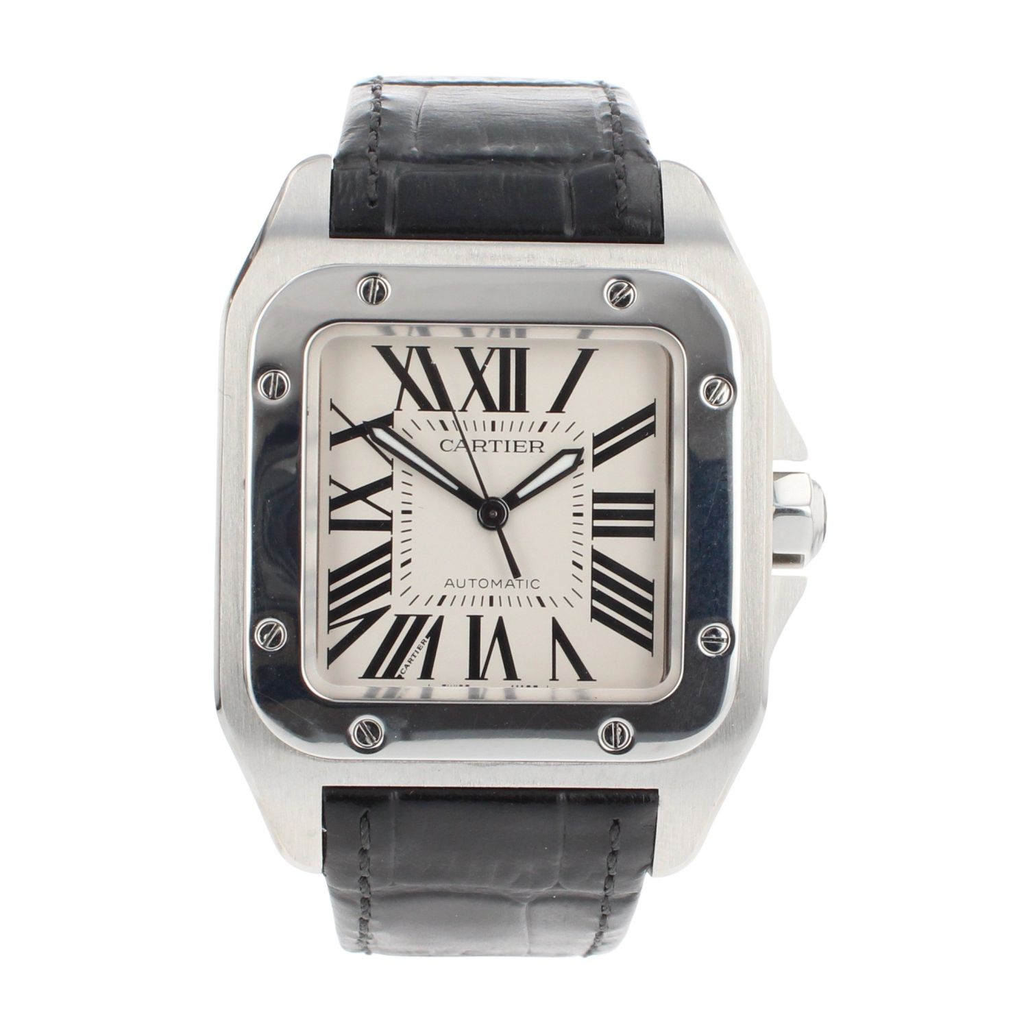 Cartier Santos 100 Pre Owned Watch Ref 2878 | Ramsdens Jewellery