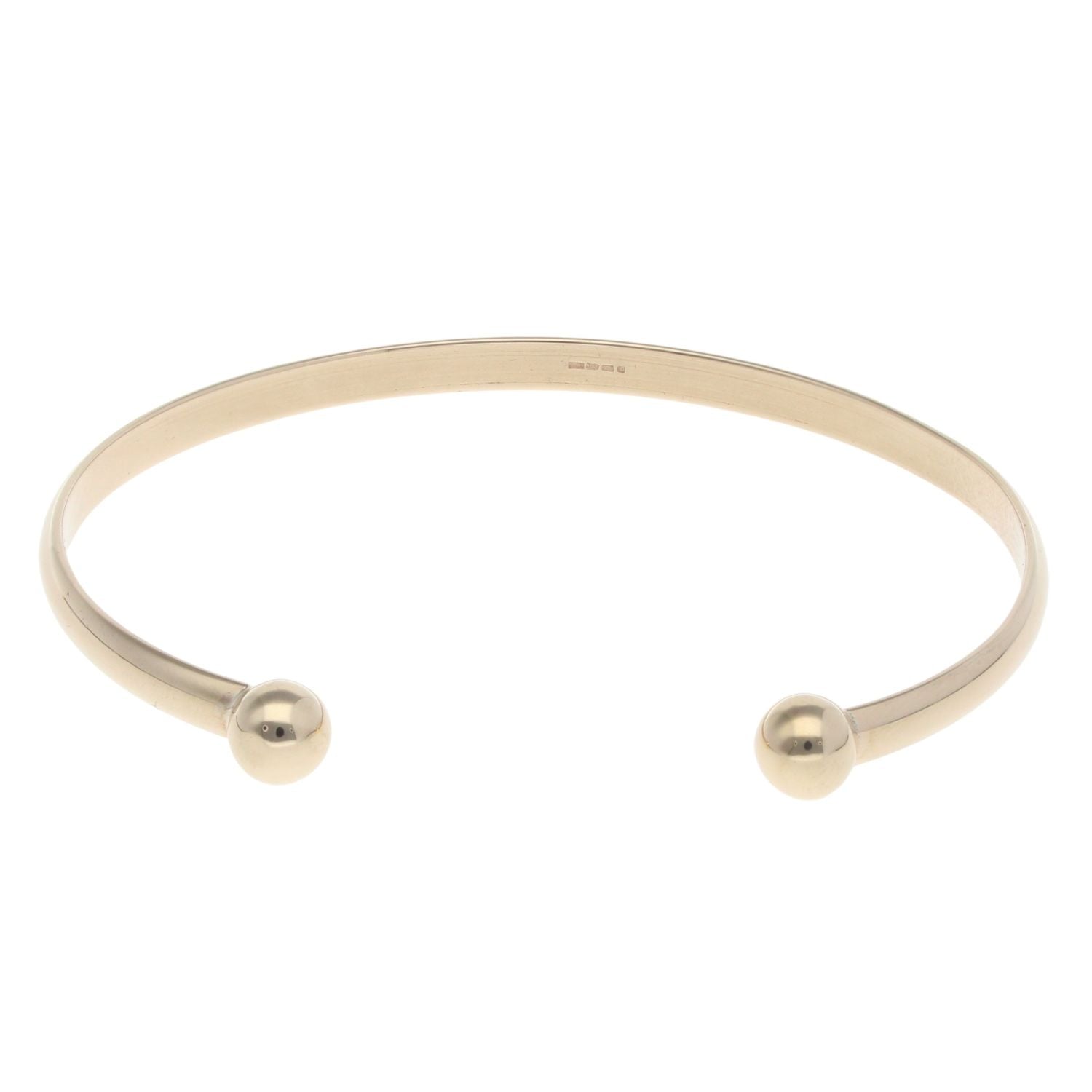 9ct Yellow Gold Torque Bangle RAMS987353935002 | Ramsdens Jewellery