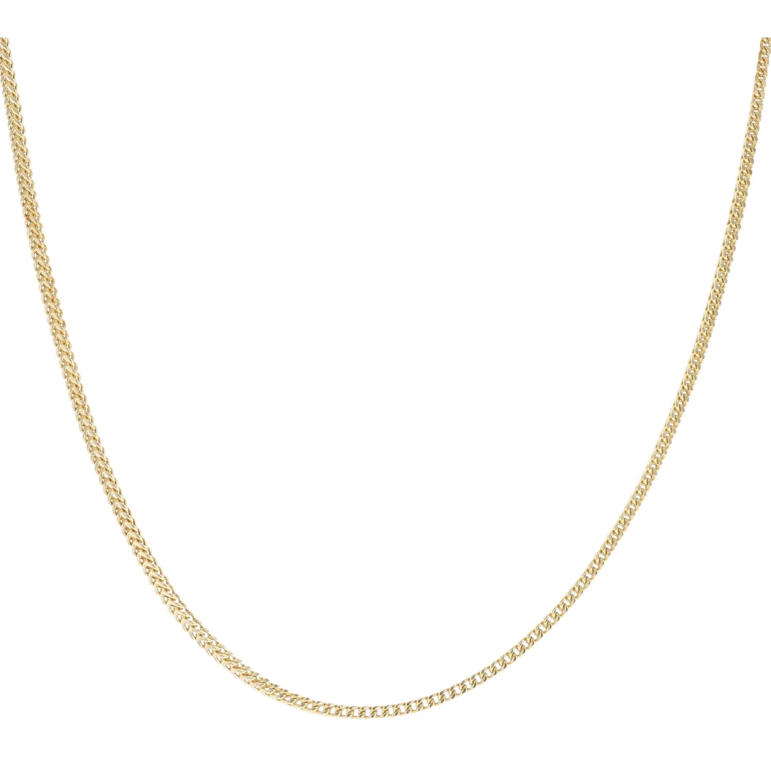 9ct Yellow Gold Foxtail Chain 20" RAMS669362420001 | Ramsdens Jewellery