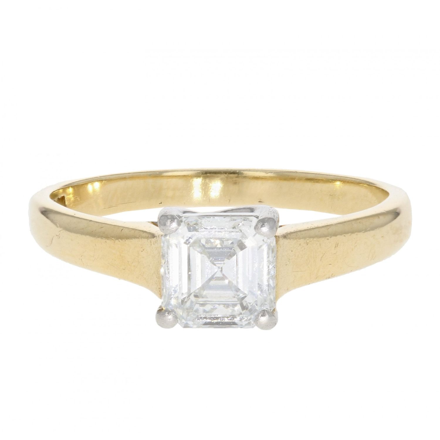 1.25 solitaire diamond ring store
