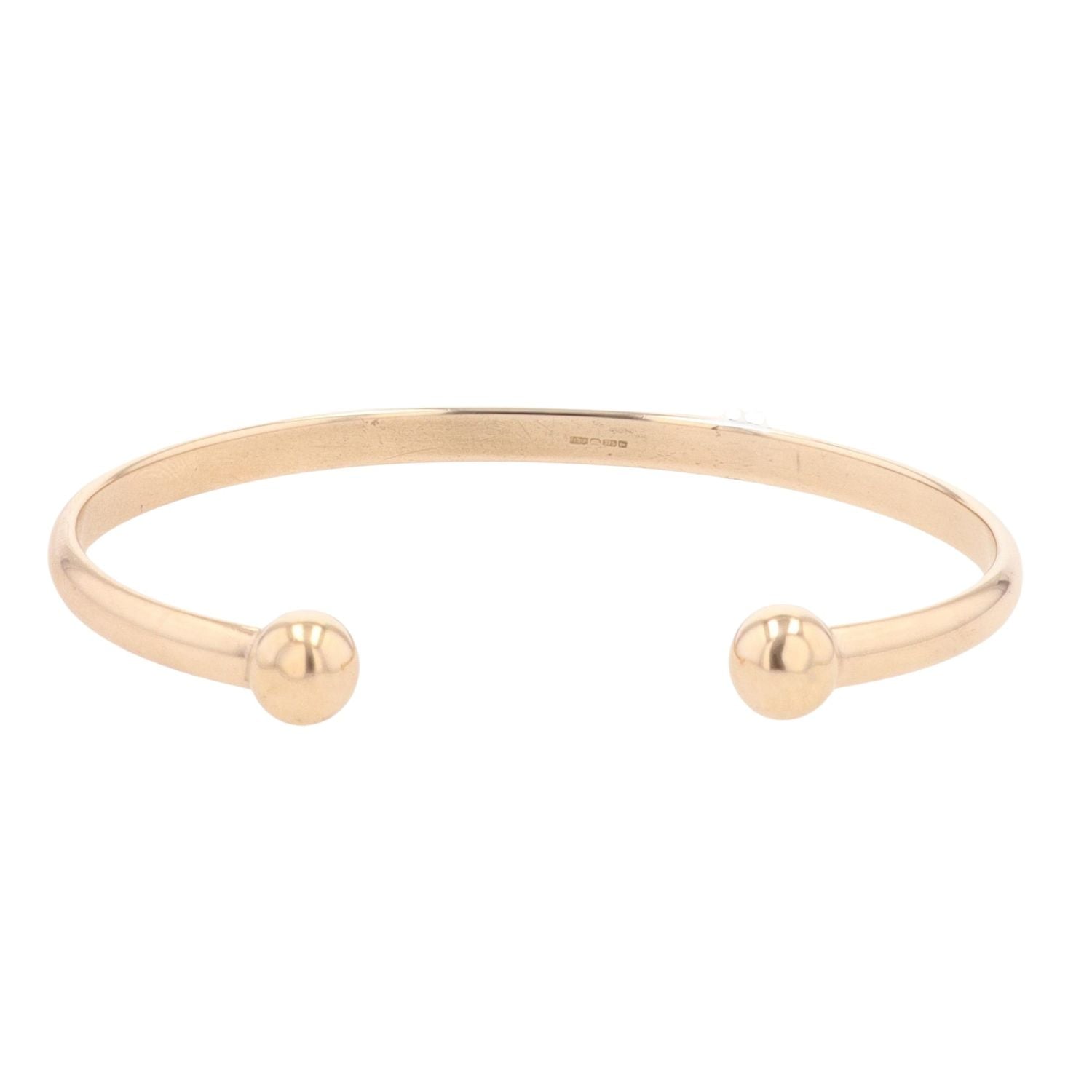 9ct Yellow Gold Torque Bangle RAMS898358430013 | Ramsdens Jewellery