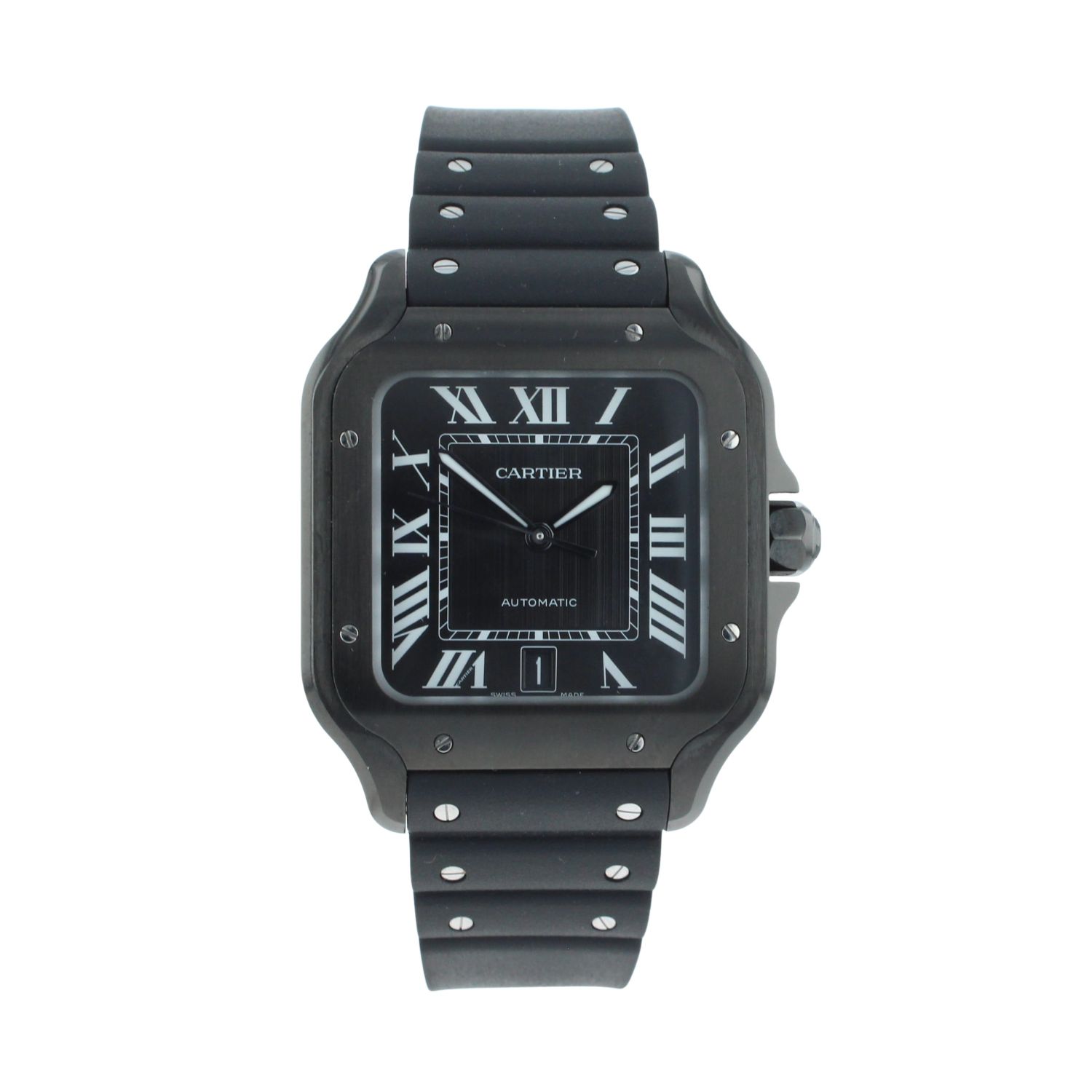 Cartier Santos Pre Owned Watch Ref 4072 | Ramsdens Jewellery