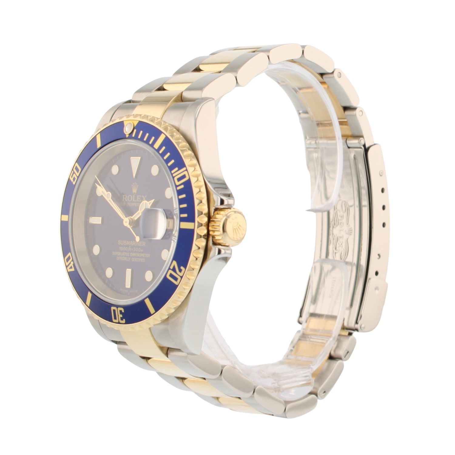 Rolex Submariner 'Bluesy' Pre Owned Watch Ref 16613 | Ramsdens Jewellery