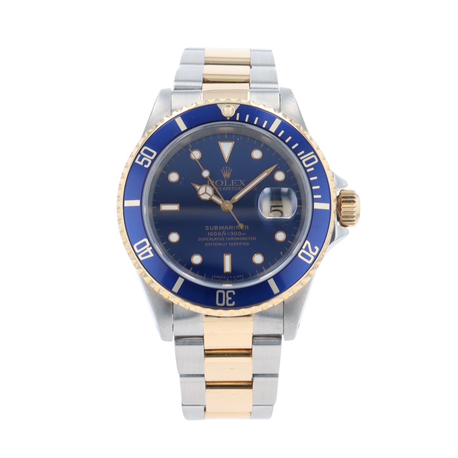Rolex Submariner 'Bluesy' Pre Owned Watch Ref 16613 | Ramsdens Jewellery