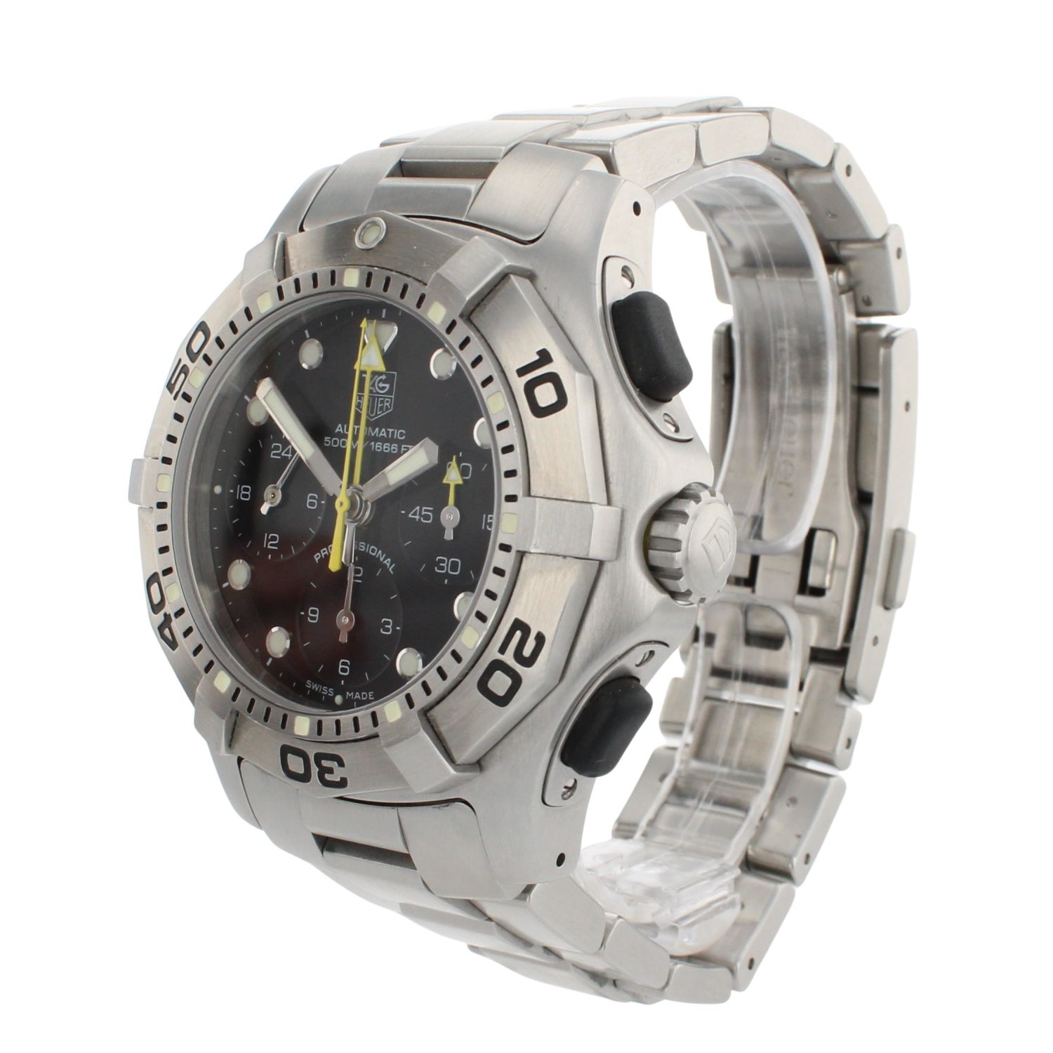 Tag Heuer Aquagraph Pre Owned Watch Ref CN211A | Ramsdens Jewellery