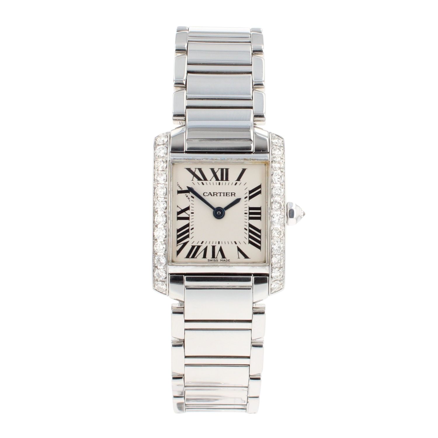 Cartier Custom Tank Pre Owned Watch Ref 2384 | Ramsdens Jewellery