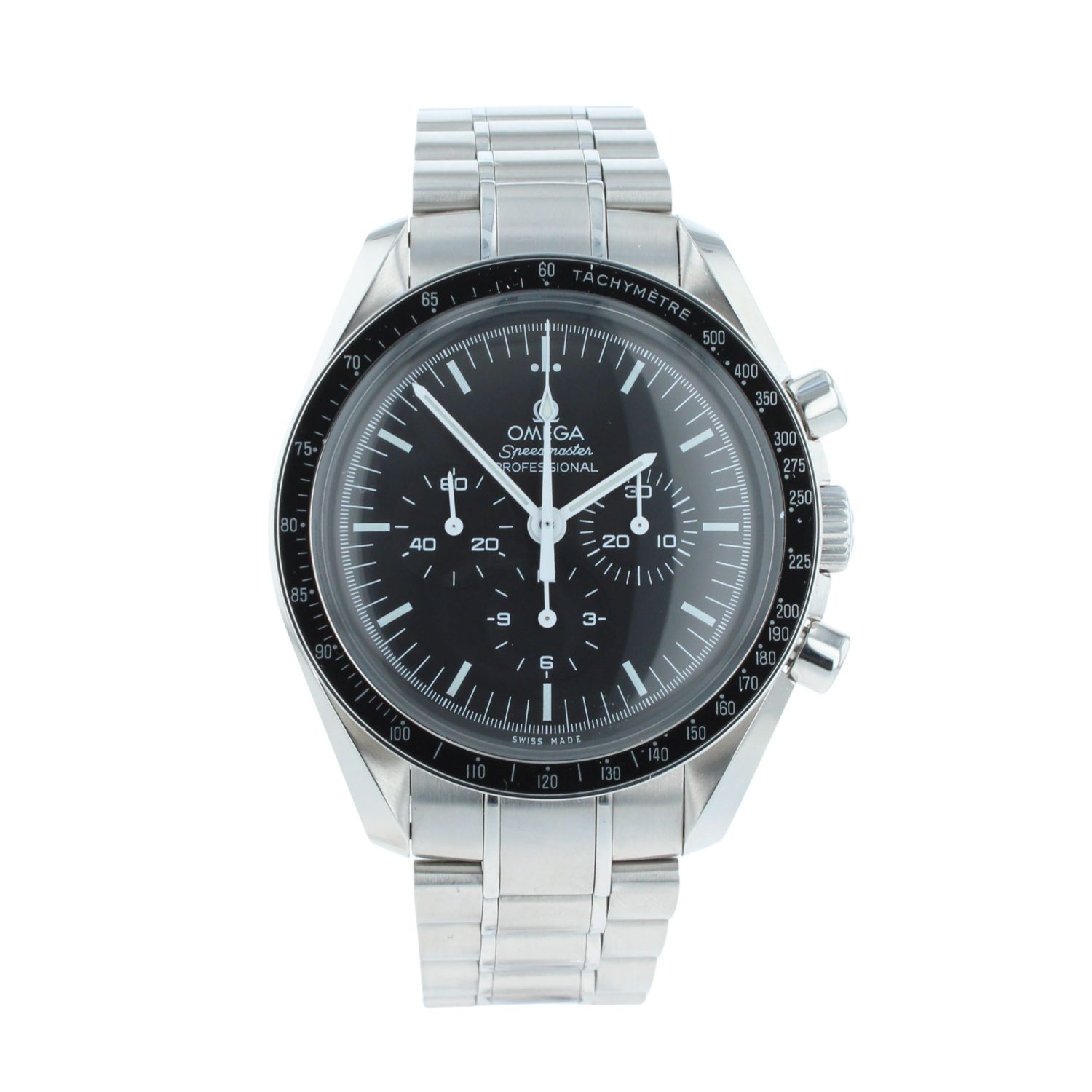 Omega Speedmaster Moonwatch Pre Owned Watch Ref 31130423001005 ...