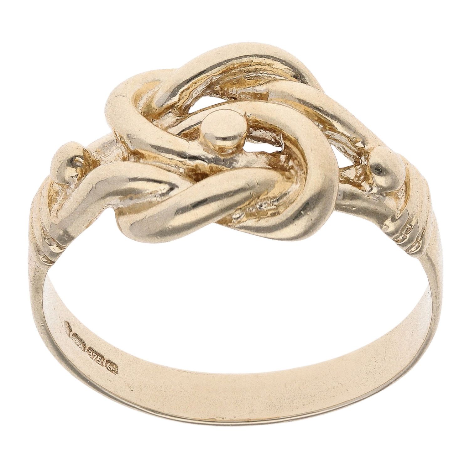 9ct Yellow Gold Knot Ring RAMS686342800004 | Ramsdens Jewellery