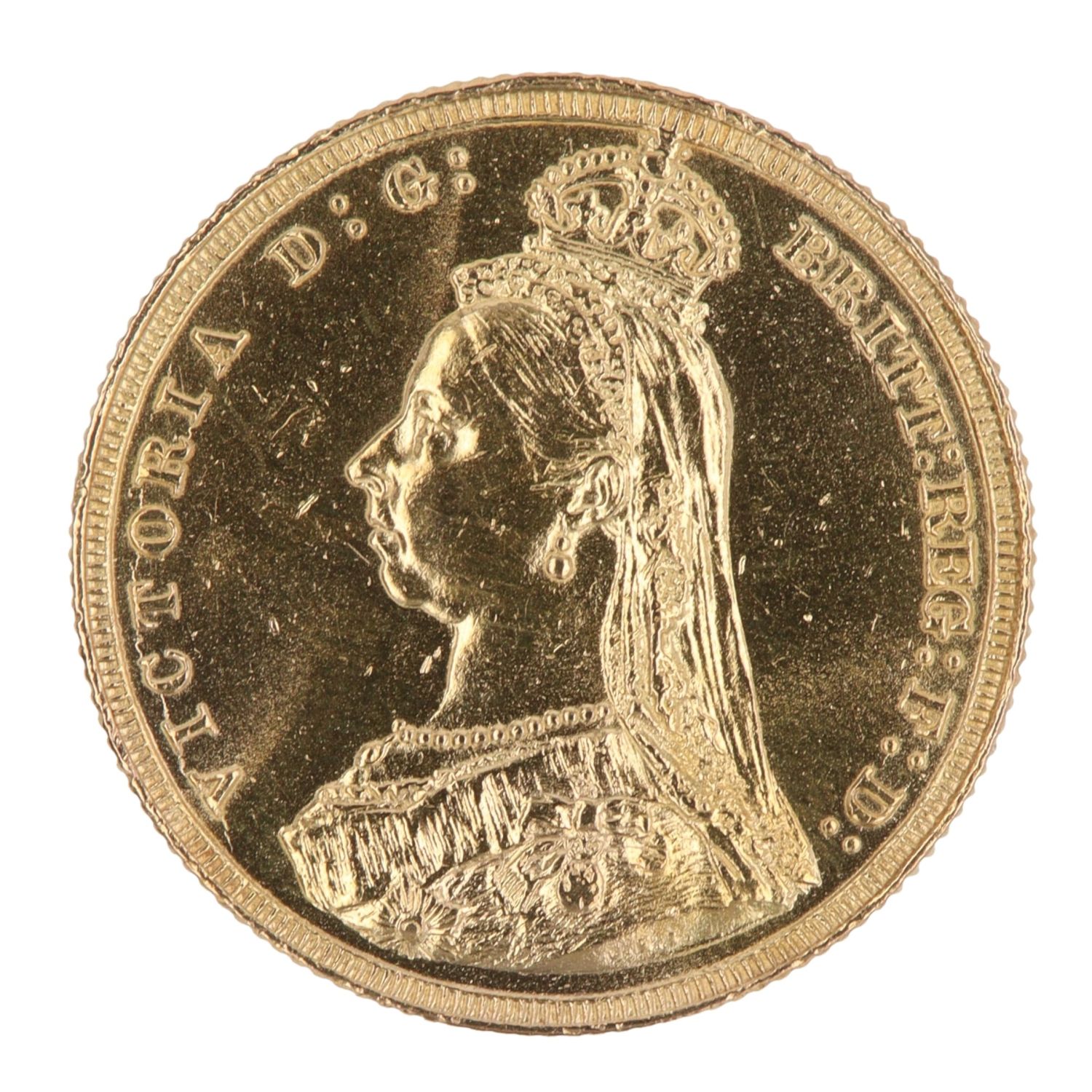 1887 Victoria Full Sovereign Coin RAMS945377870009 | Ramsdens Jewellery