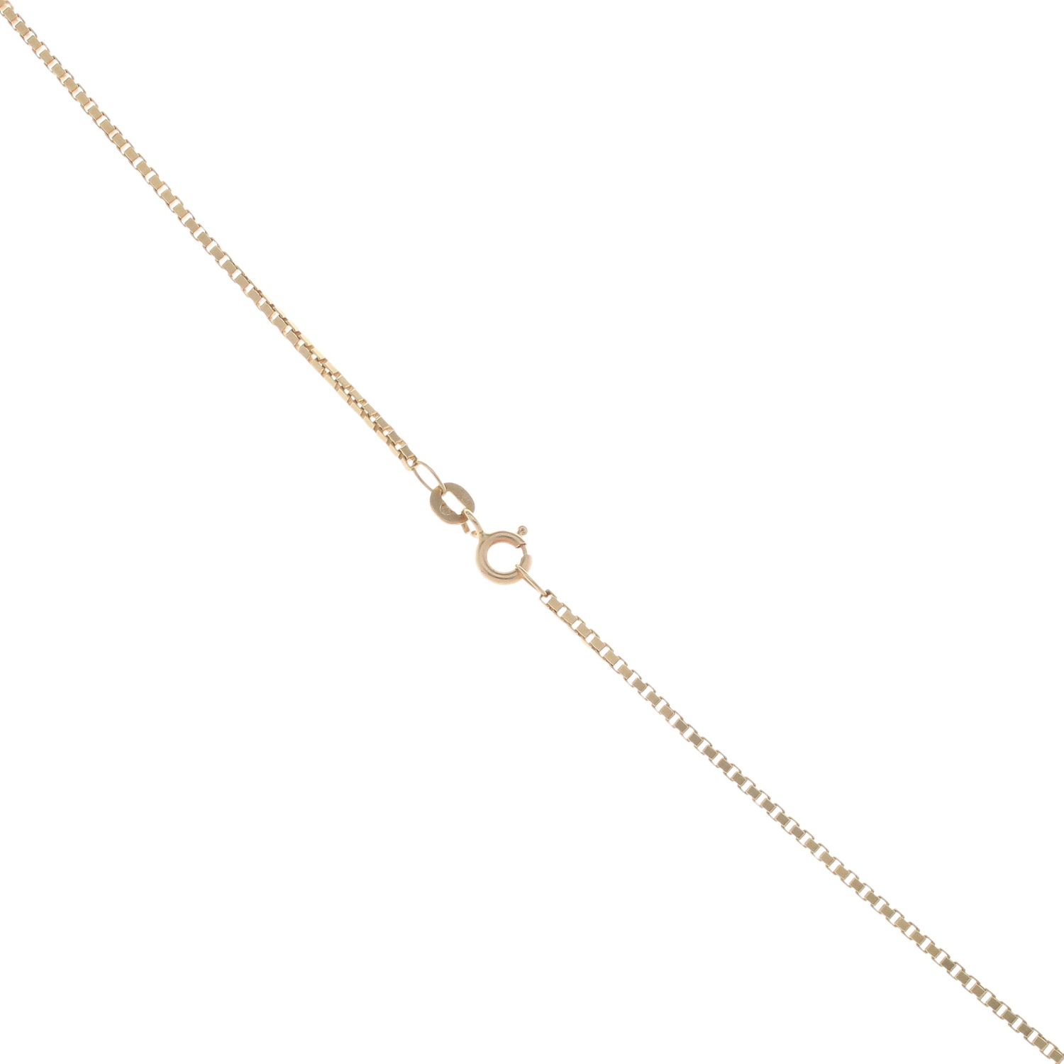 9ct Yellow Gold Box Chain 16" | Ramsdens Jewellery