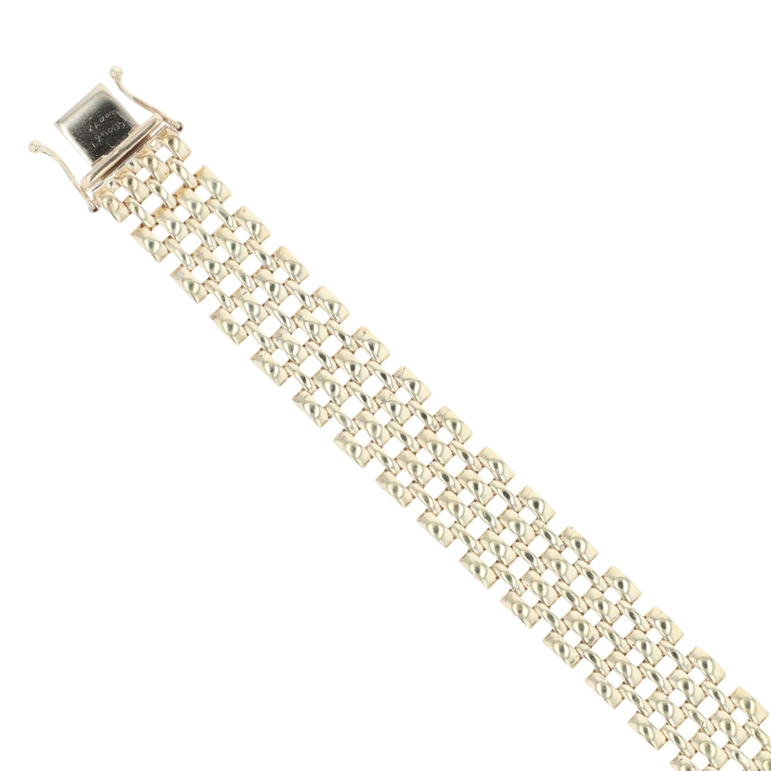 9ct Yellow Gold Watch Strap Bracelet 7" RAMS692365851013 | Ramsdens ...