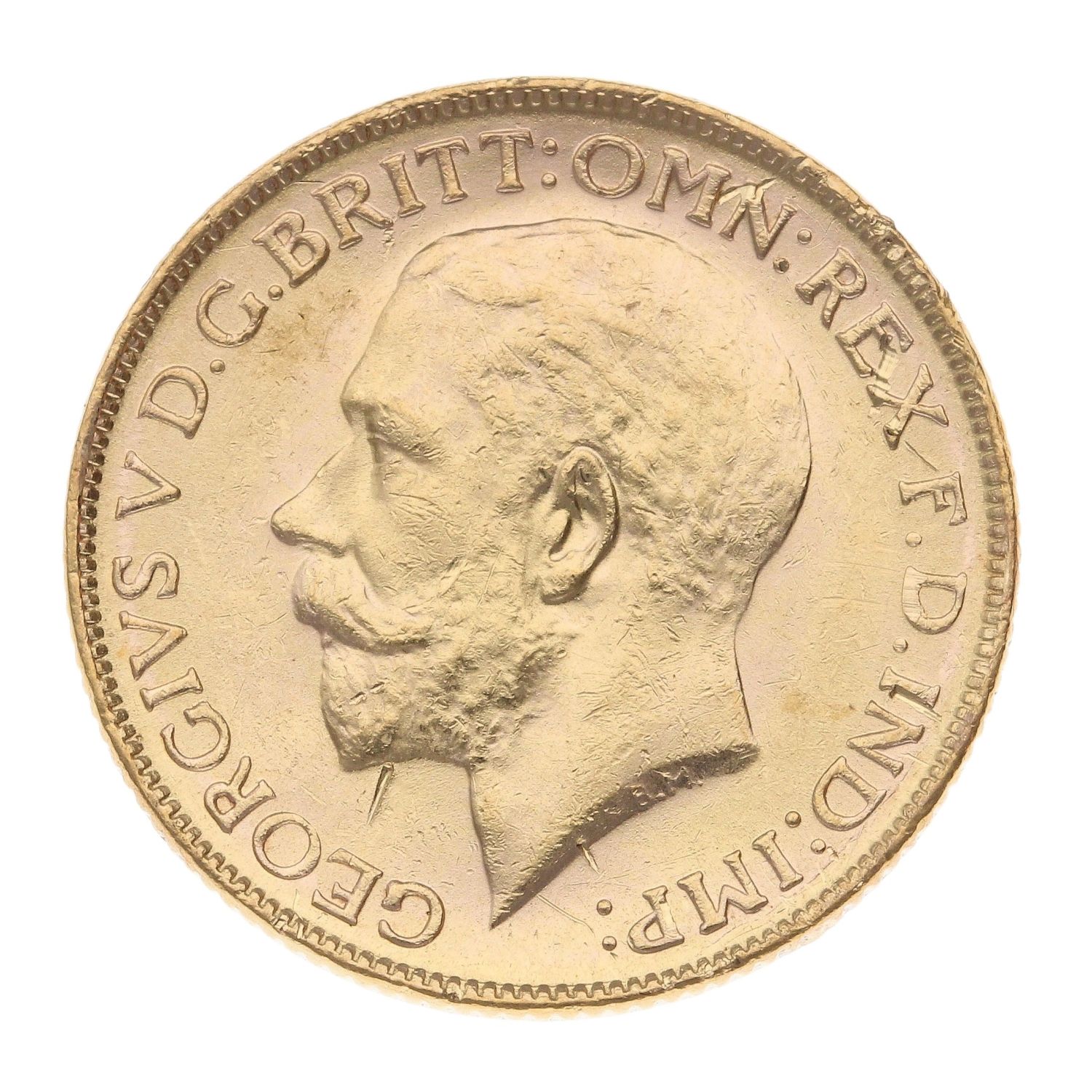 1917 George V Full Sovereign Coin RAMS964373707004 | Ramsdens Jewellery