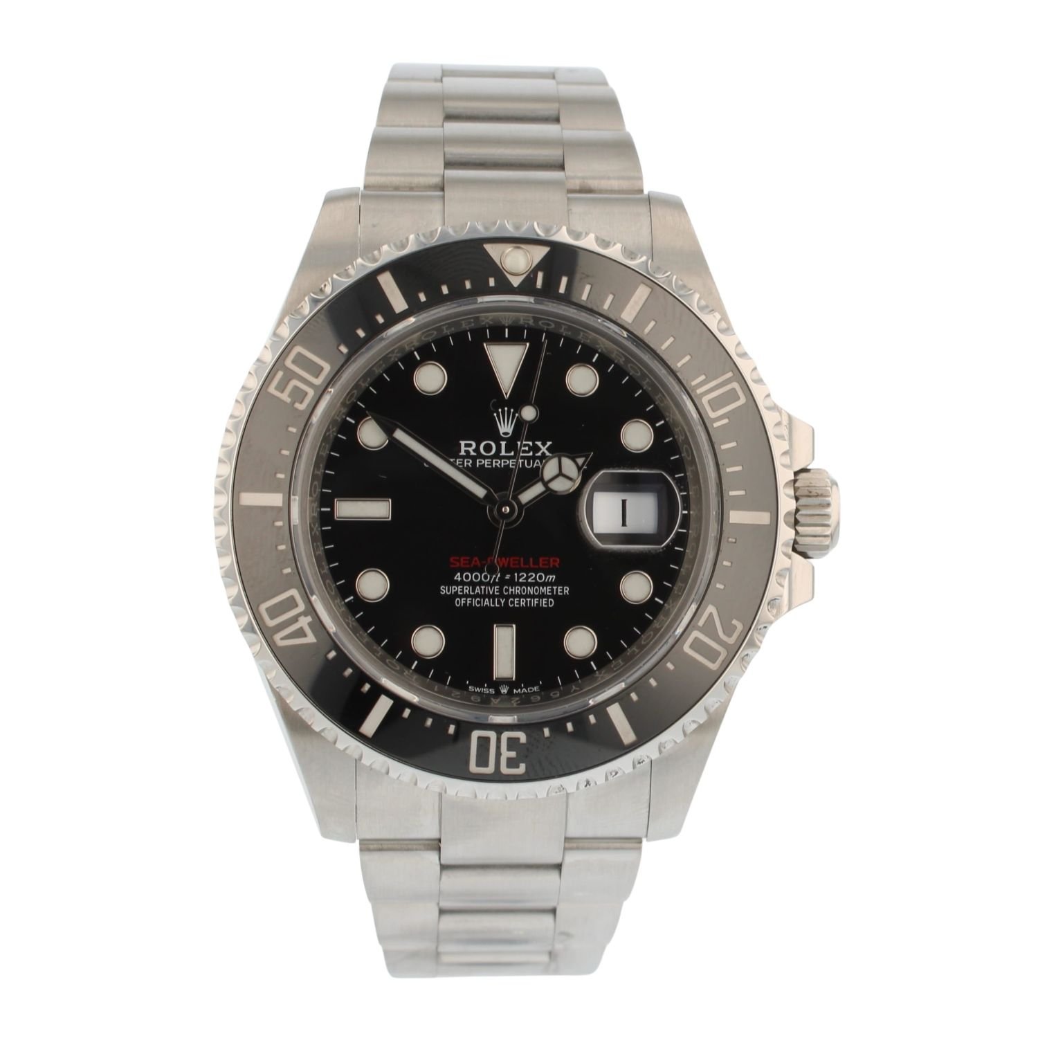 Rolex Sea Dweller Pre Owned Watch Ref 126600 | Ramsdens Jewellery