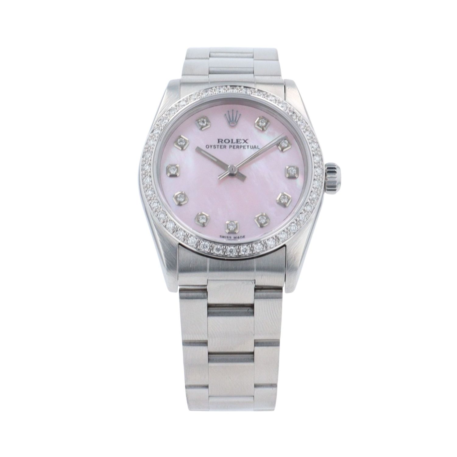 Rolex Custom Oyster Perpetual Pre Owned Watch Ref 77080 | Ramsdens Jewellery