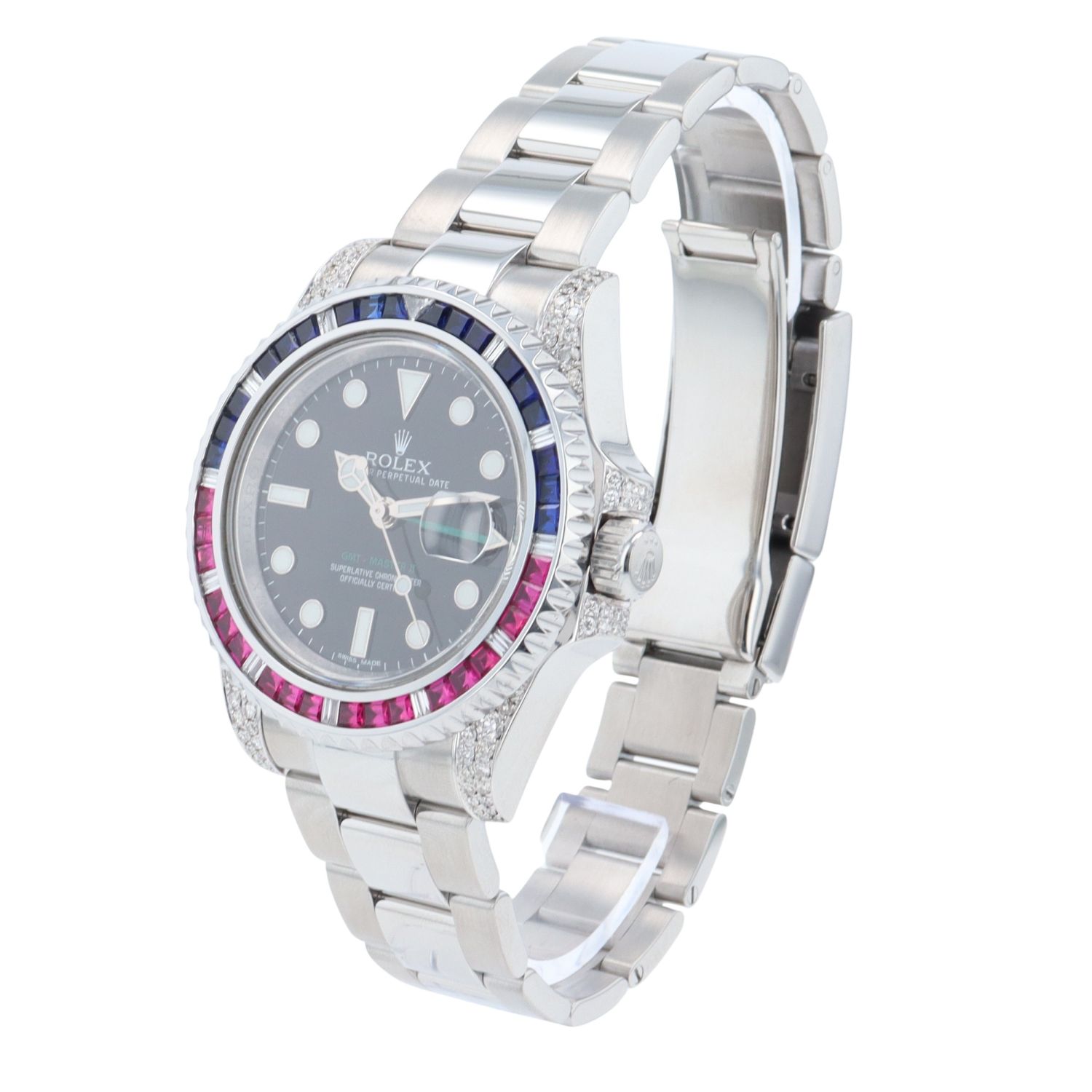 Rolex Custom GMT Master II Pre Owned Watch Ref 116710 | Ramsdens Jewellery