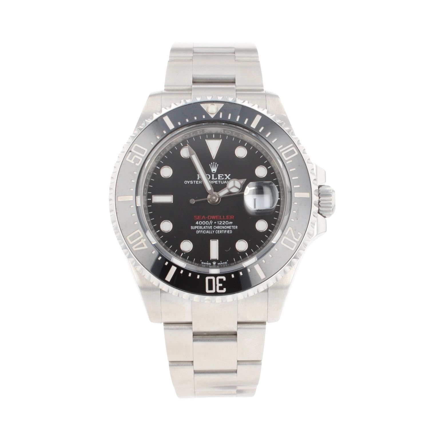 Rolex Sea Dweller Pre Owned Watch Ref 126600 | Ramsdens Jewellery