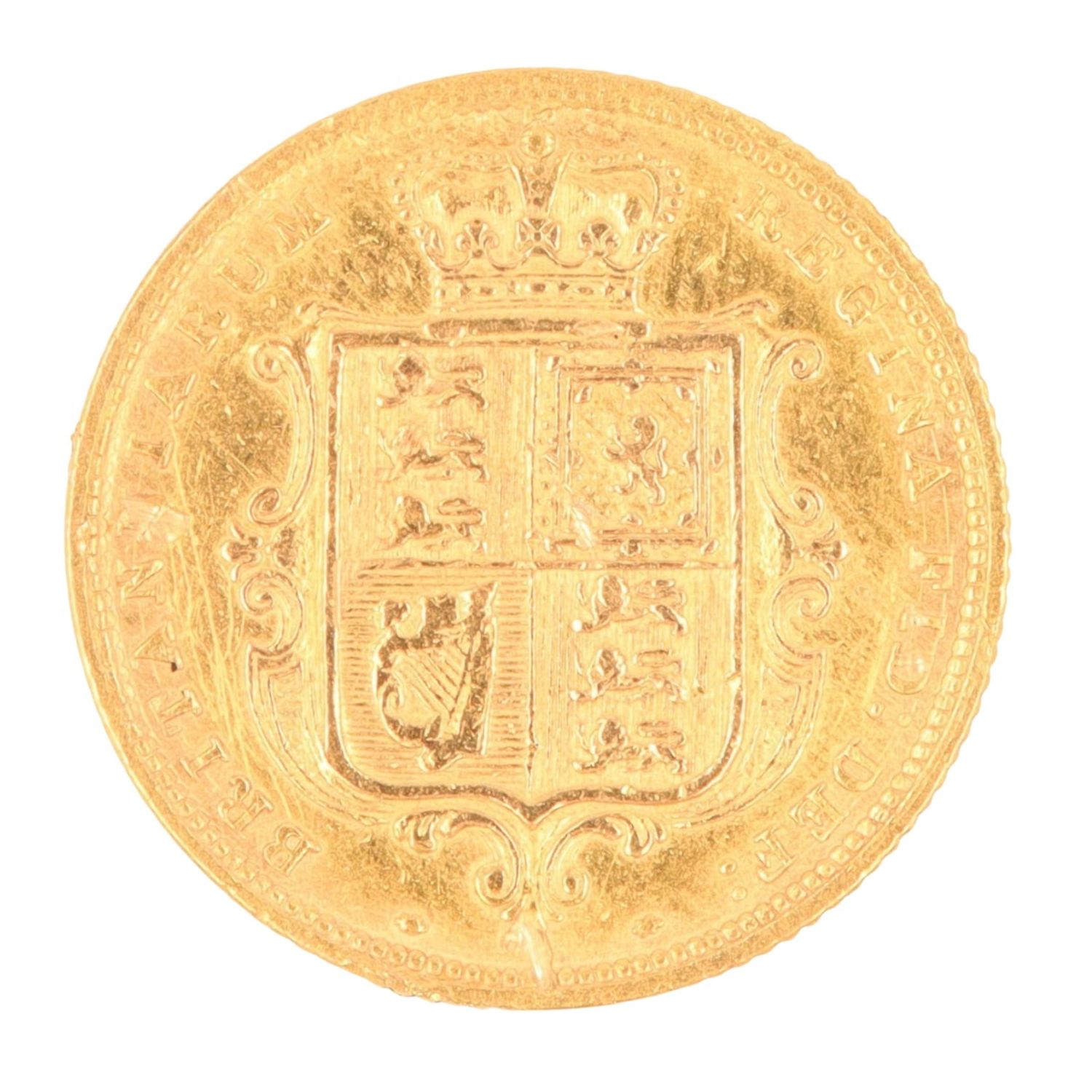 1885 Victoria Half Sovereign Coin RAMS964346765004 | Ramsdens Jewellery