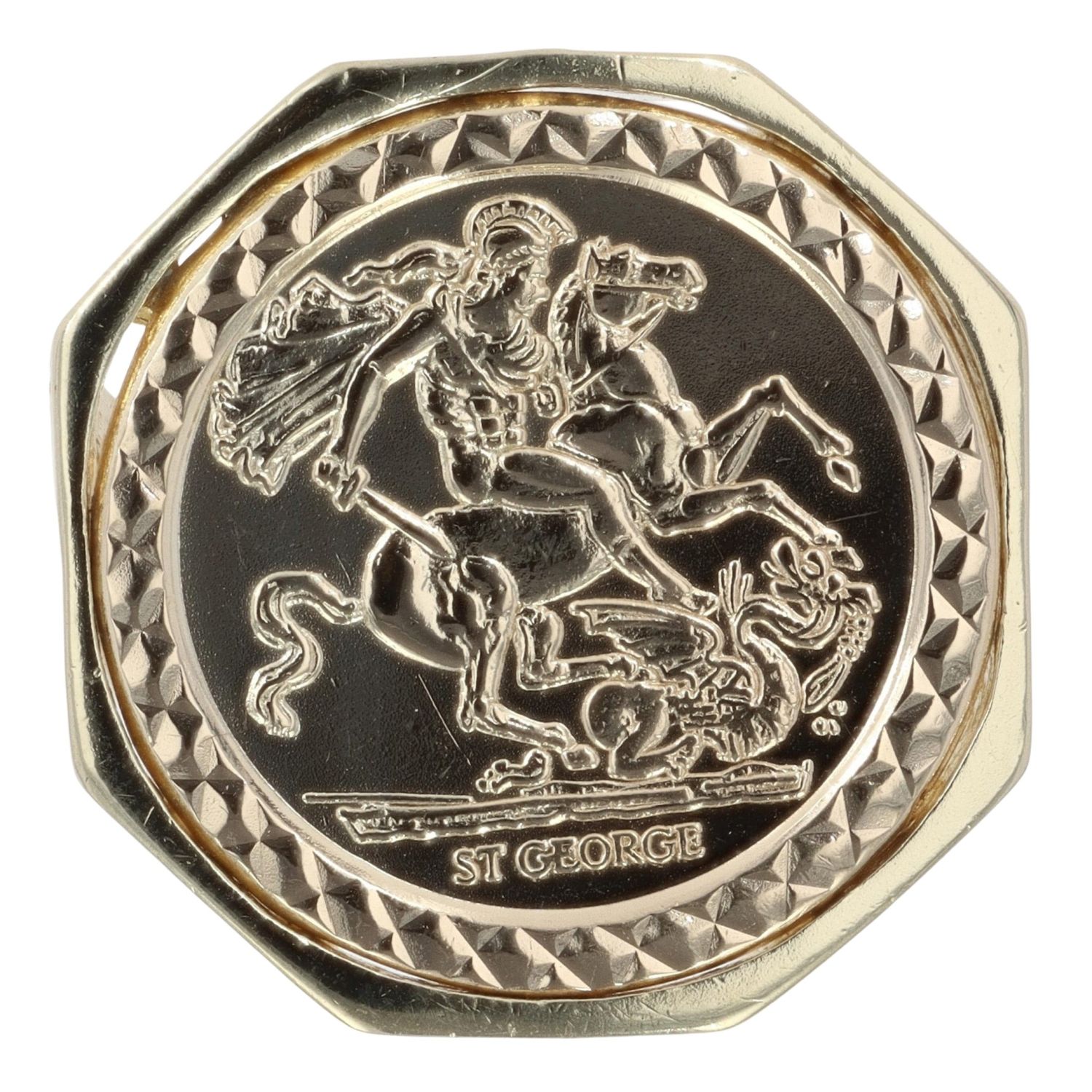 9ct Yellow Gold St George Signet Ring RAMS768353498009 | Ramsdens Jewellery