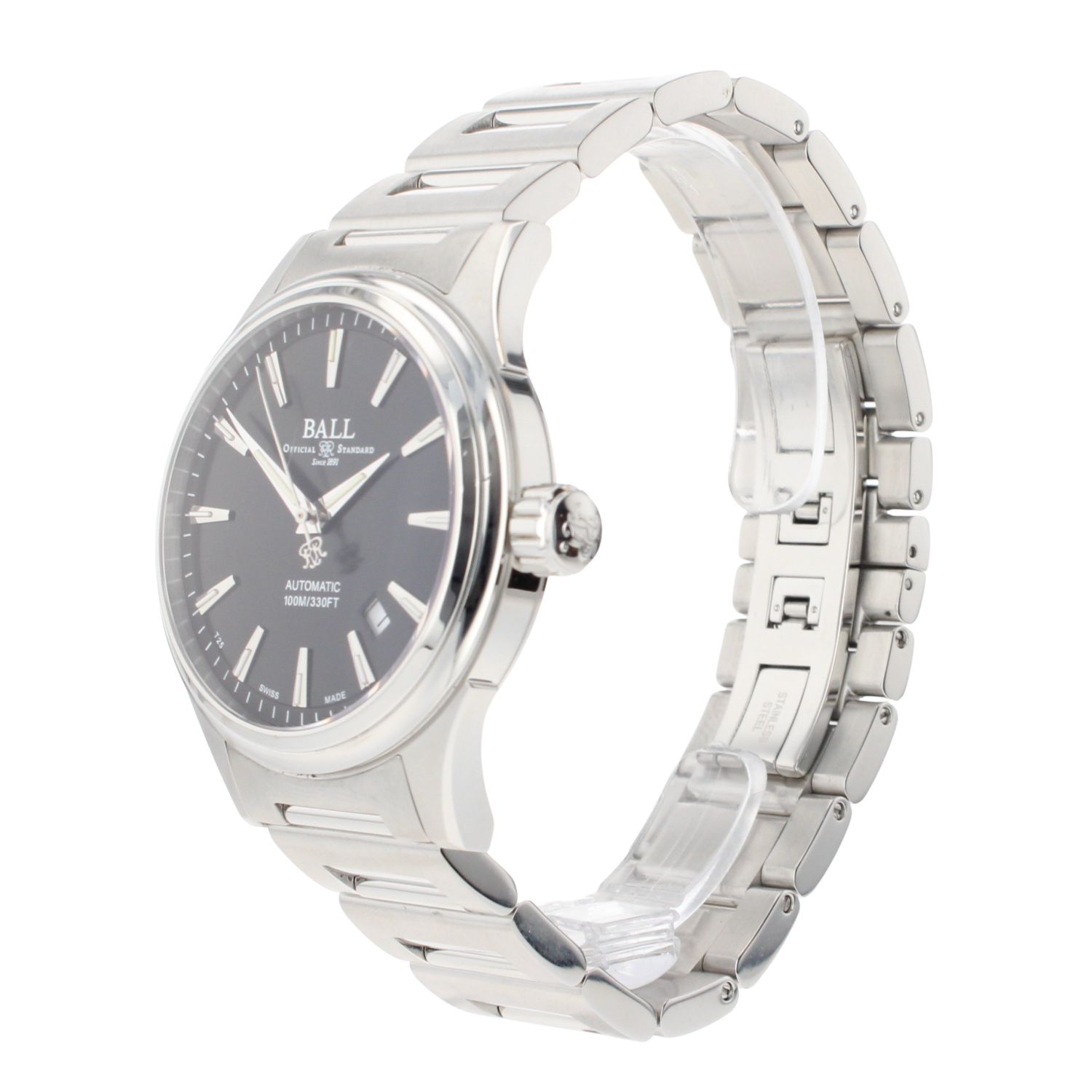Ball Fireman Victory Pre Owned Watch Ref NM2098C-S3J-BK | Ramsdens ...