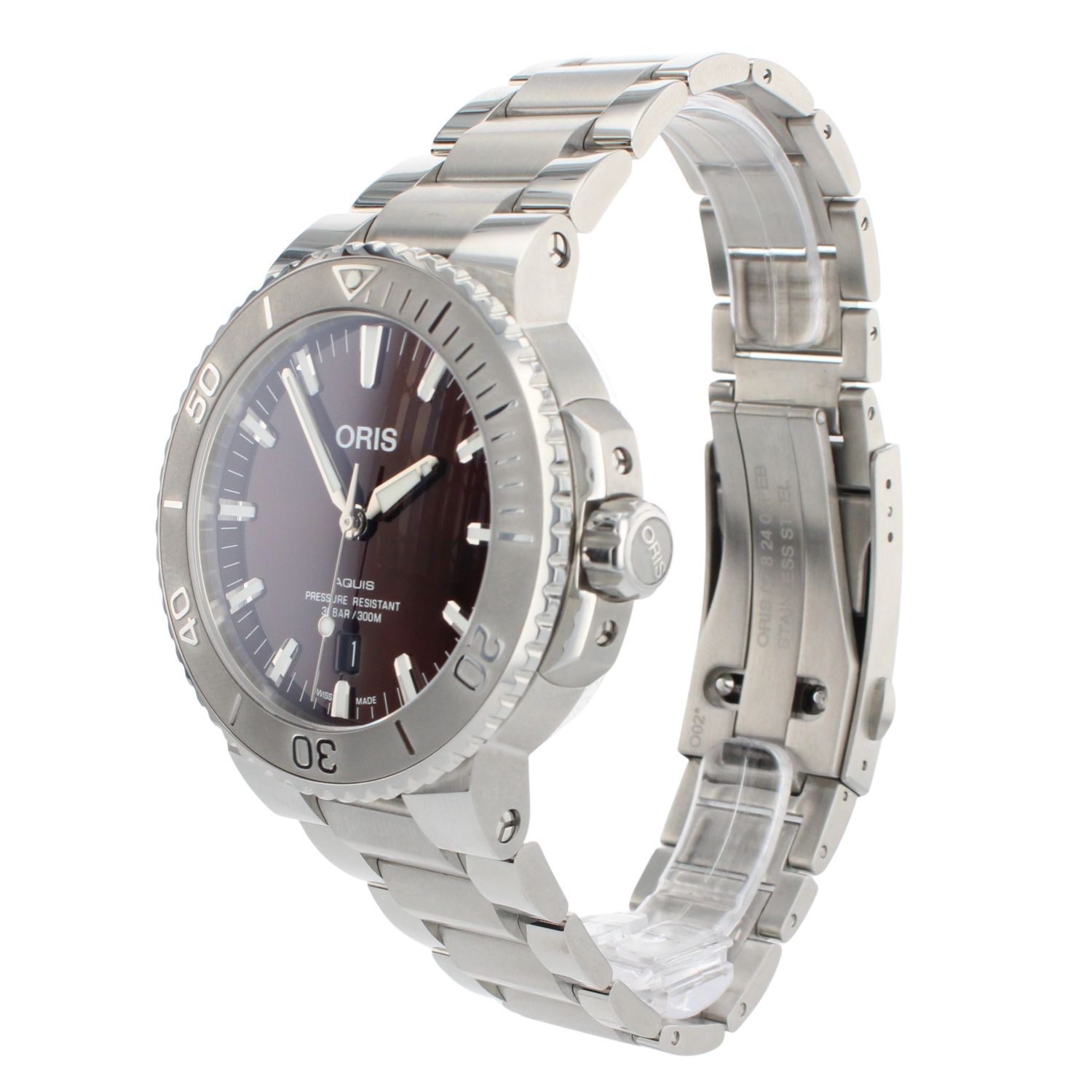 Oris Aquis Pre Owned Watch Ref 7730 | Ramsdens Jewellery