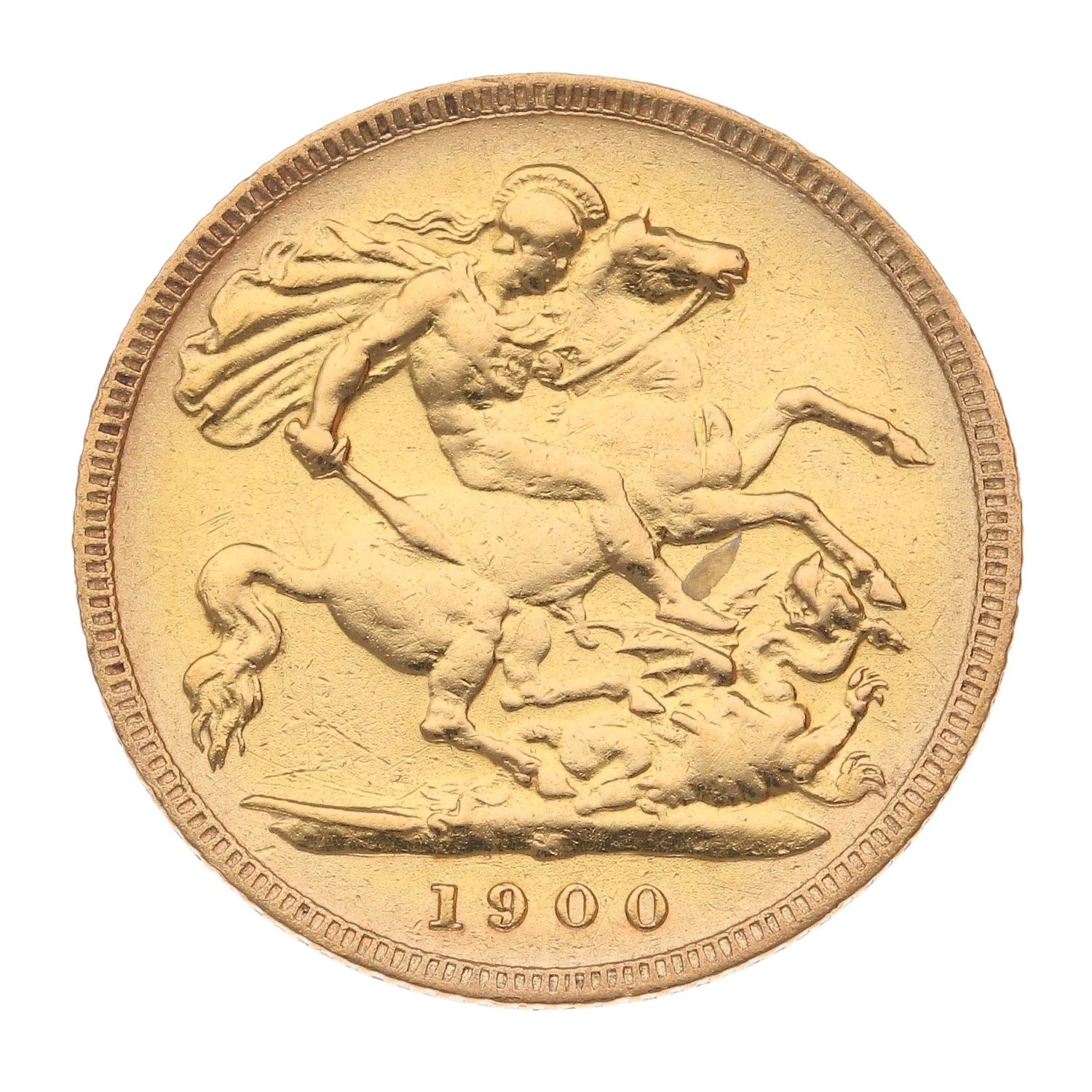 1900 Victoria Half Sovereign Coin RAMS964359783003 | Ramsdens Jewellery
