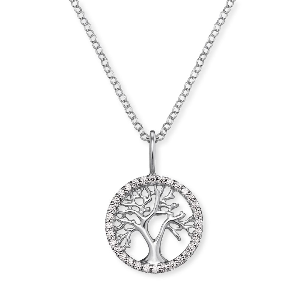 Angel Whisperer Tree of Life Necklace RAMS8820000091 | Ramsdens Jewellery