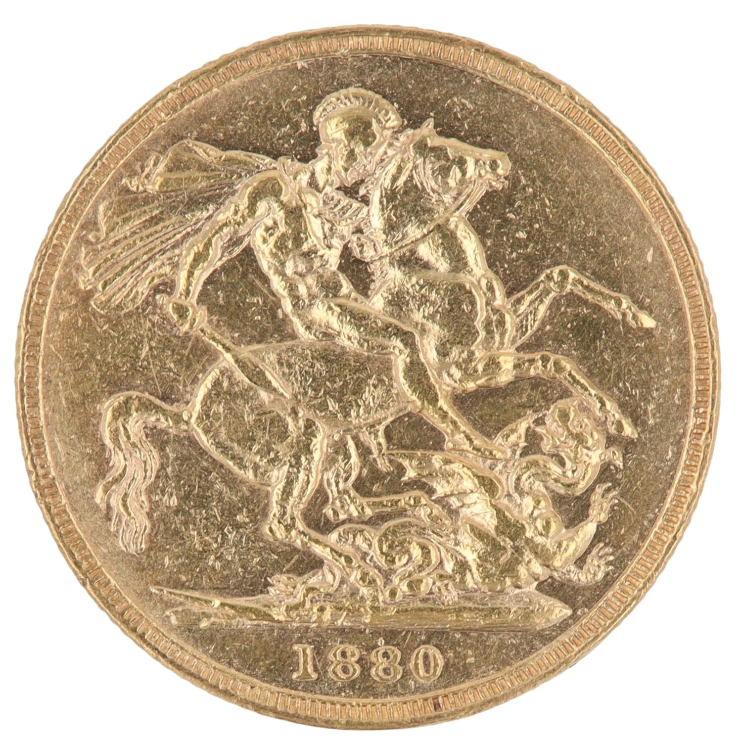 1880 Victoria Full Sovereign Coin RAMS964378867001 | Ramsdens Jewellery