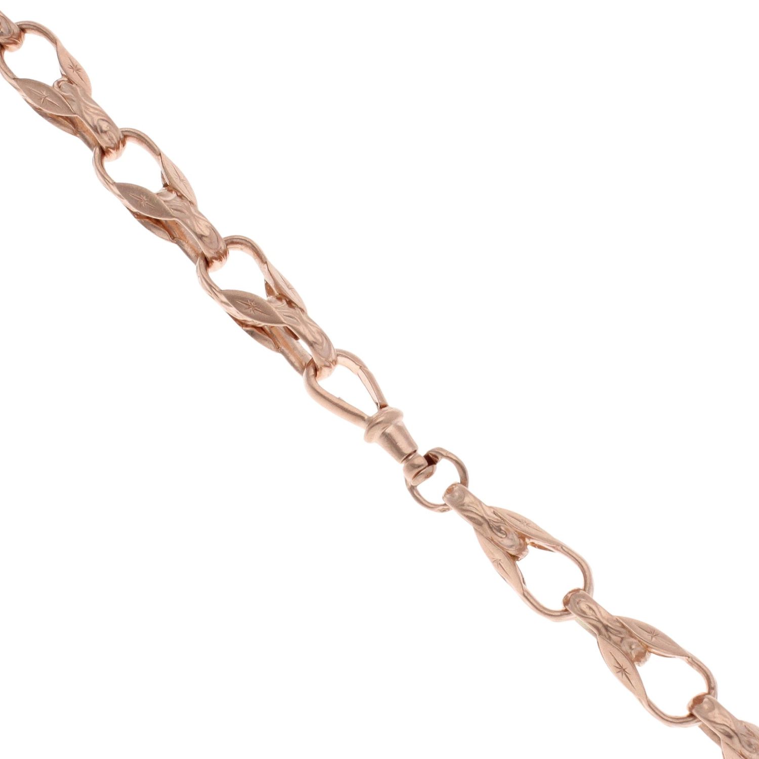9ct Rose Gold Tulip Chain 20" | Ramsdens Jewellery