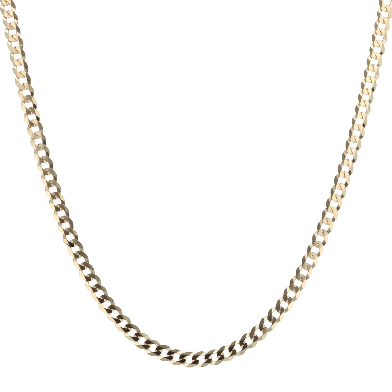 9ct Yellow Gold Curb Chain 20" RAMS554376496005 | Ramsdens Jewellery