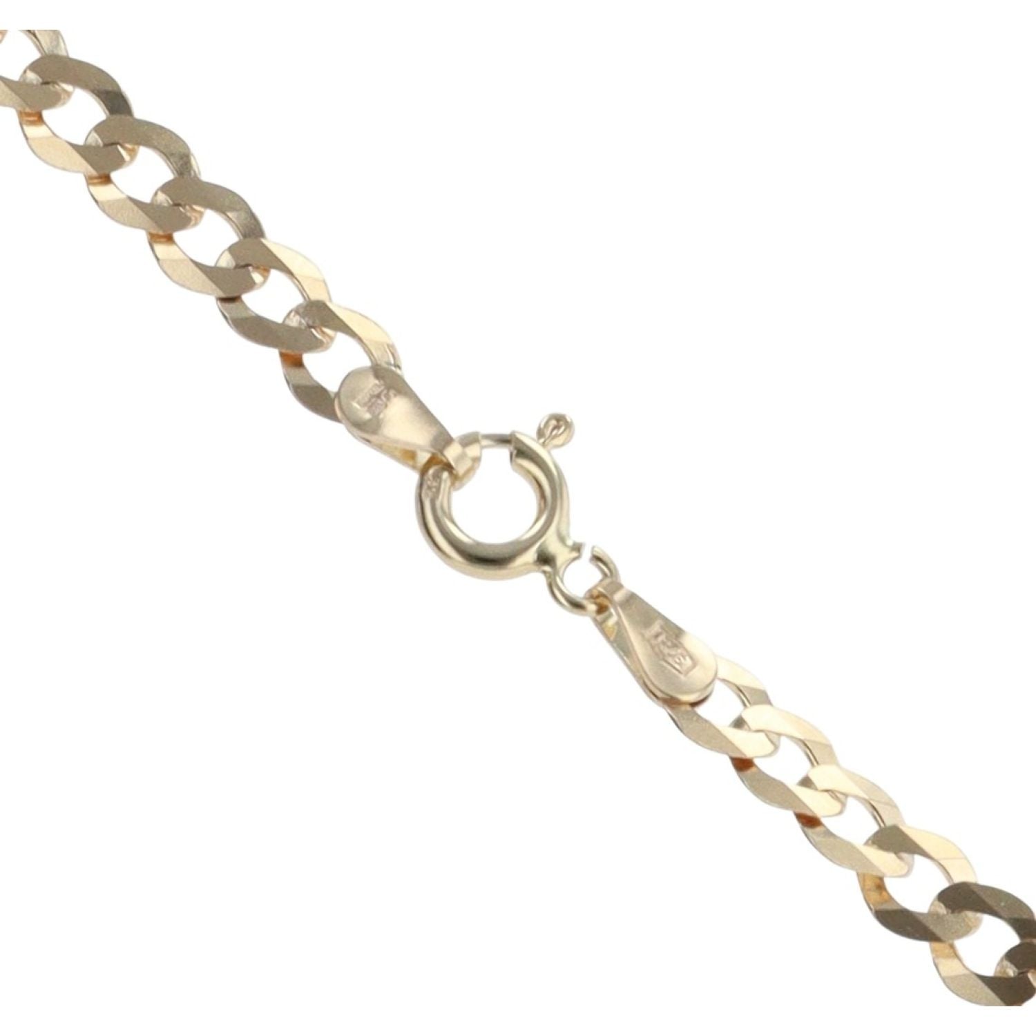 9ct Yellow Gold Curb Chain 20" RAMS554376496005 | Ramsdens Jewellery