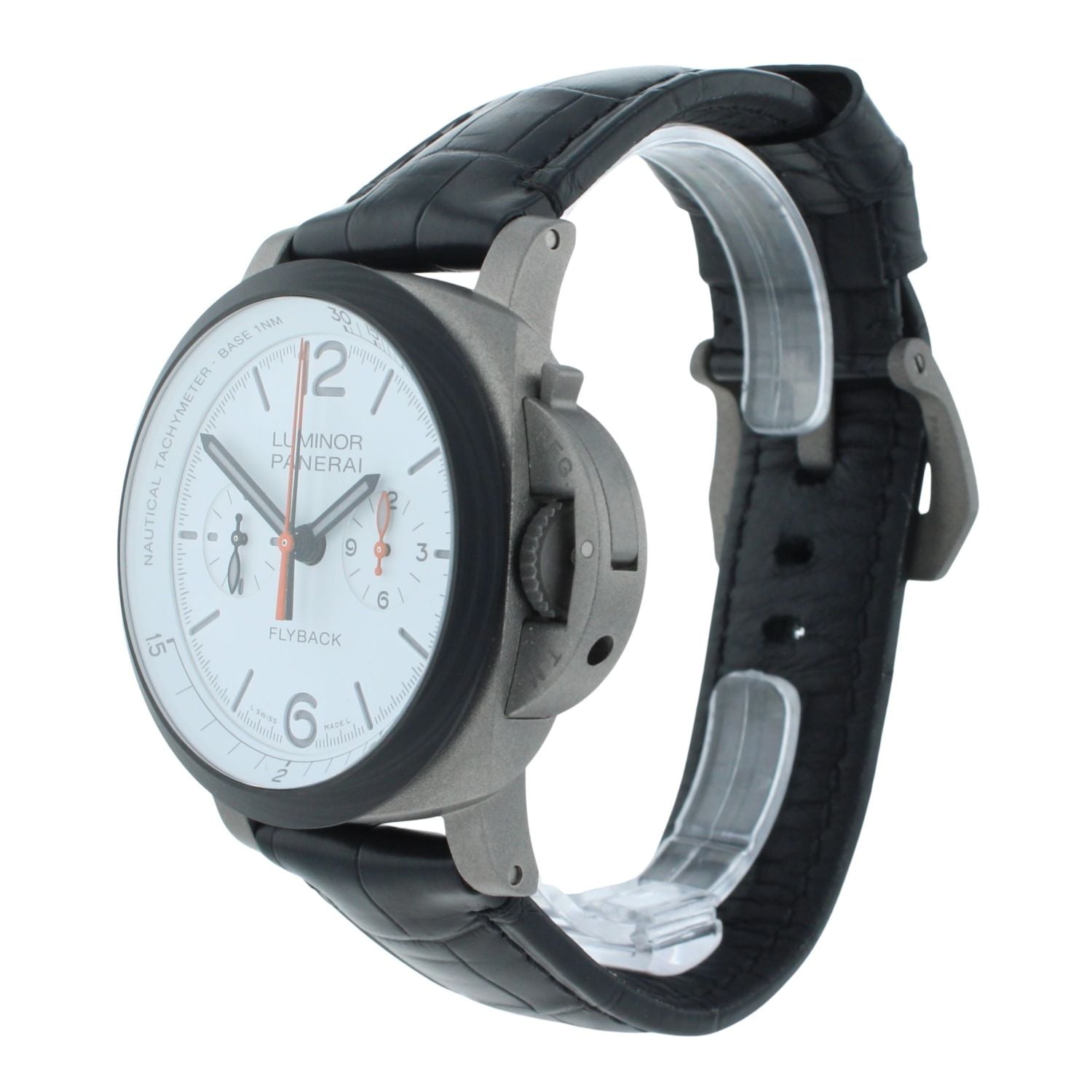 Panerai Luminor Chrono Flyback Pre Owned Watch Ref PAM01297 | Ramsdens ...