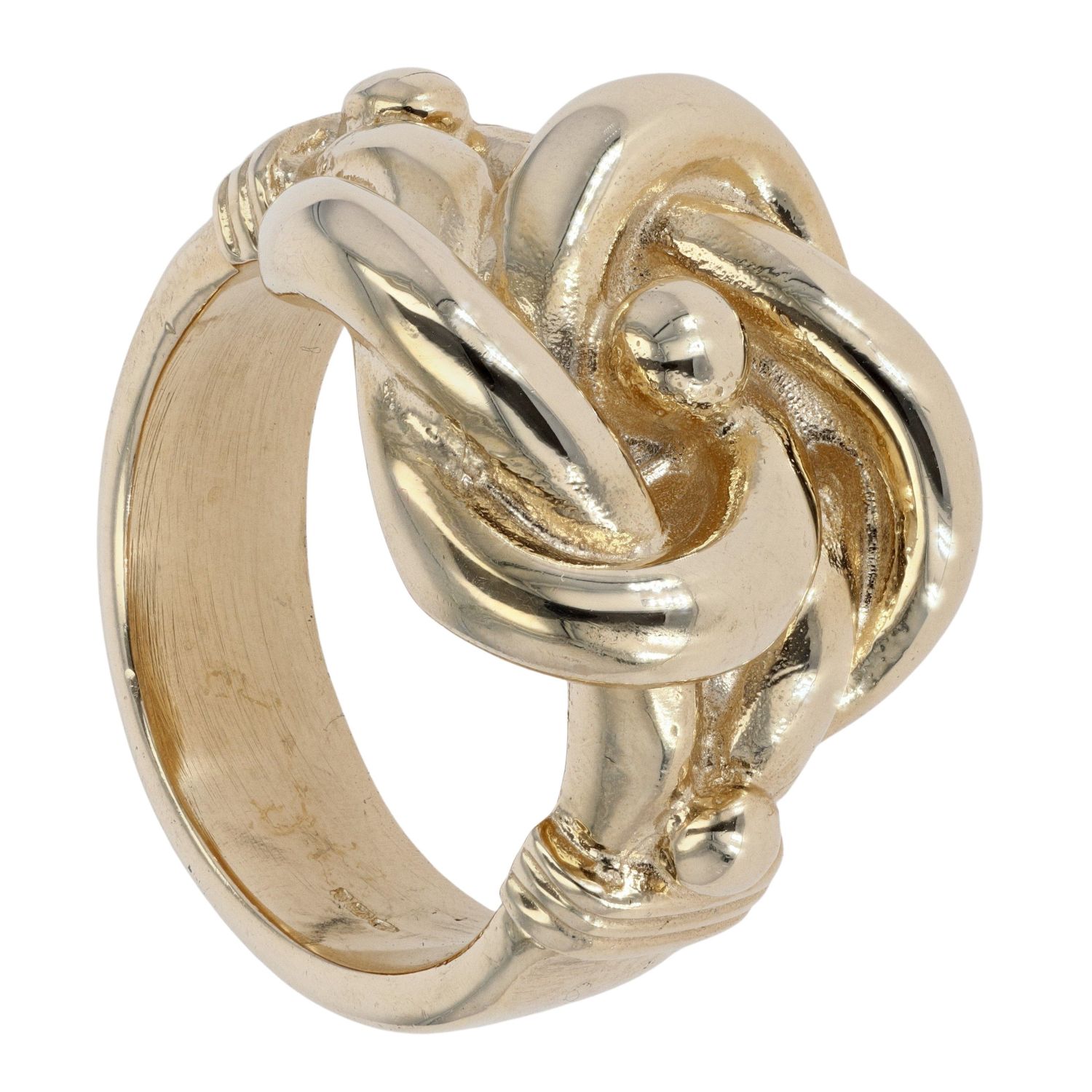 9ct Yellow Gold Knot Ring | Ramsdens Jewellery