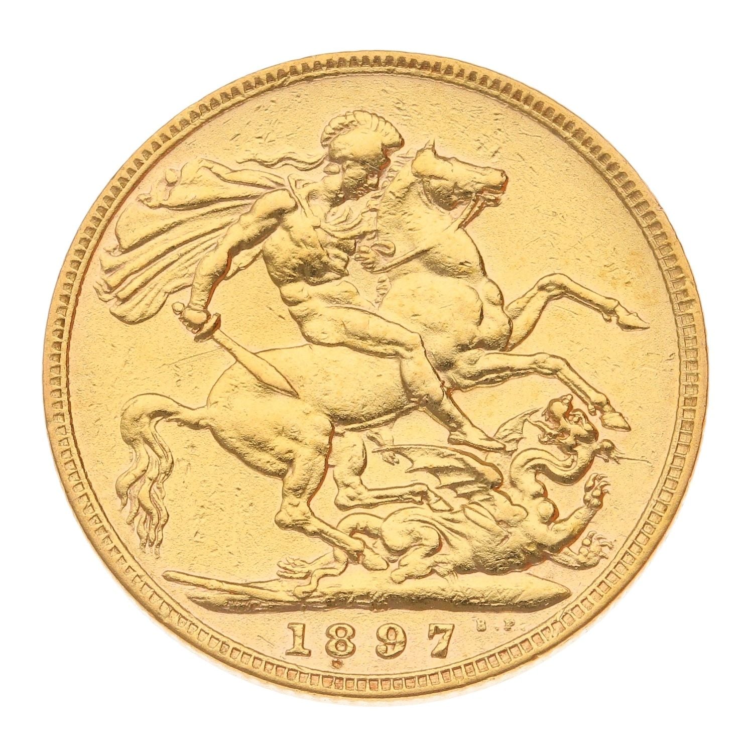 1897 Victoria Full Sovereign Coin RAMS685370435014 | Ramsdens Jewellery