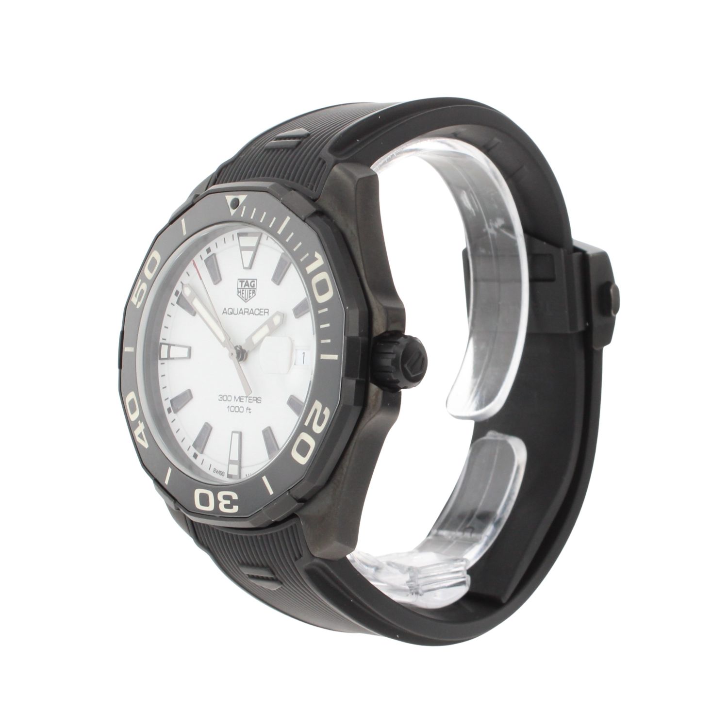 Tag Heuer Aquaracer Pre Owned Watch Ref WAY108A | Ramsdens Jewellery