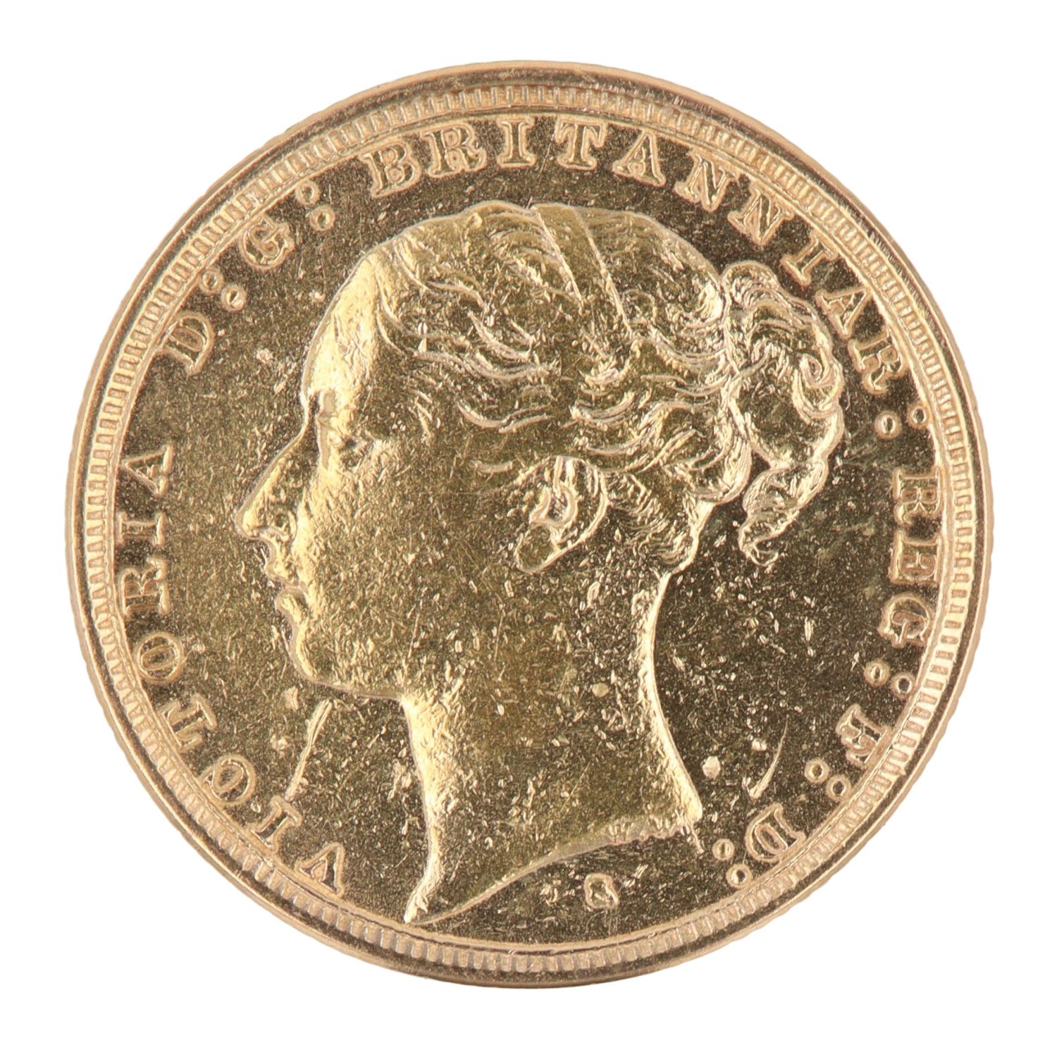 1884 Victoria Full Sovereign Coin RAMS964379540001 | Ramsdens Jewellery