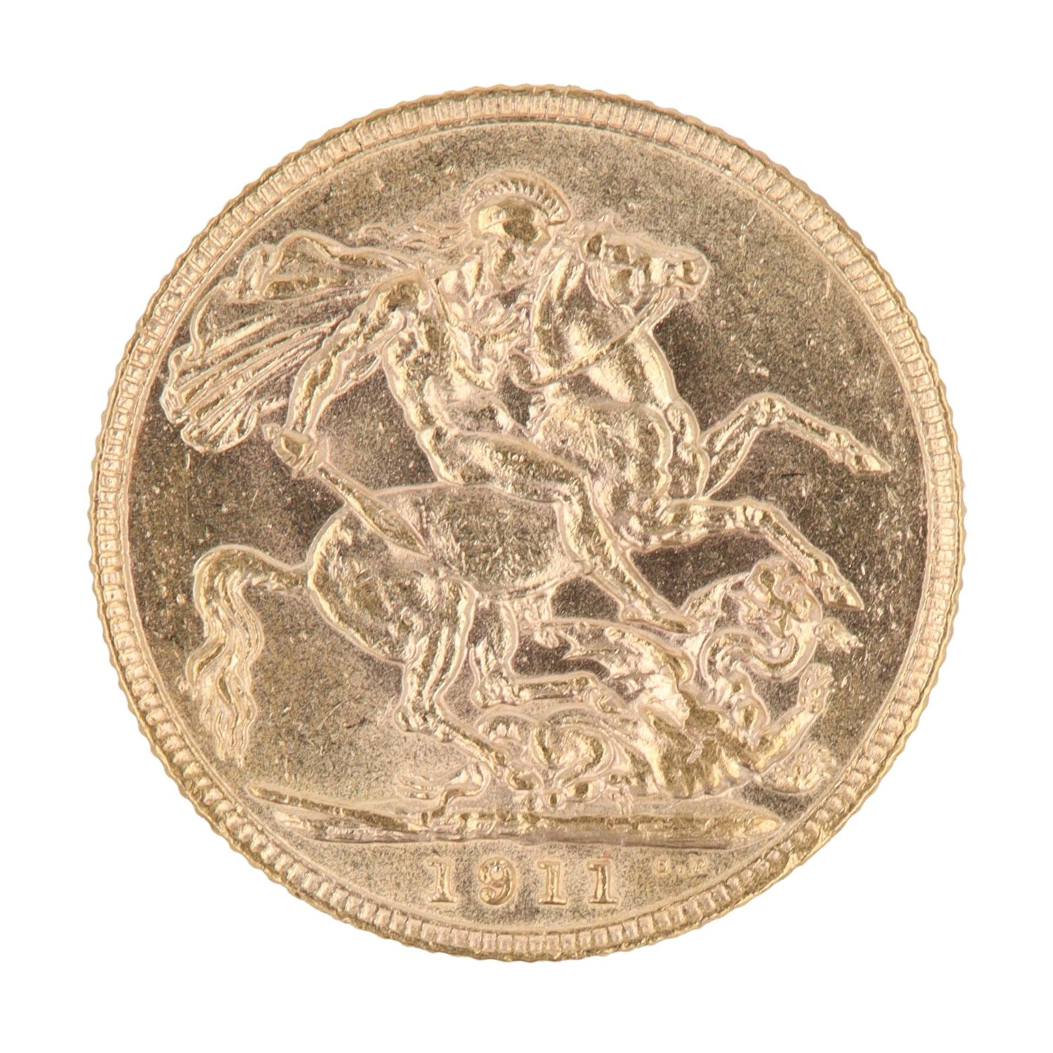 1911 George V Full Sovereign Coin RAMS669370681008 | Ramsdens Jewellery