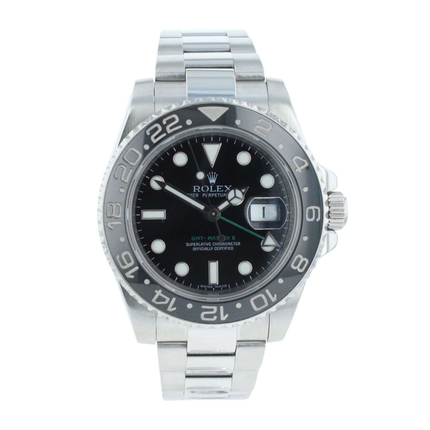 Rolex GMT Master II Pre Owned Watch Ref 116710LN | Ramsdens Jewellery