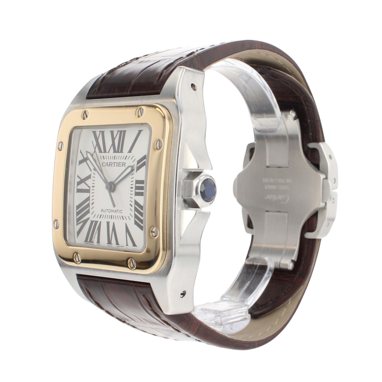 Cartier Santos 100XL Pre Owned Watch Ref 2656 | Ramsdens Jewellery