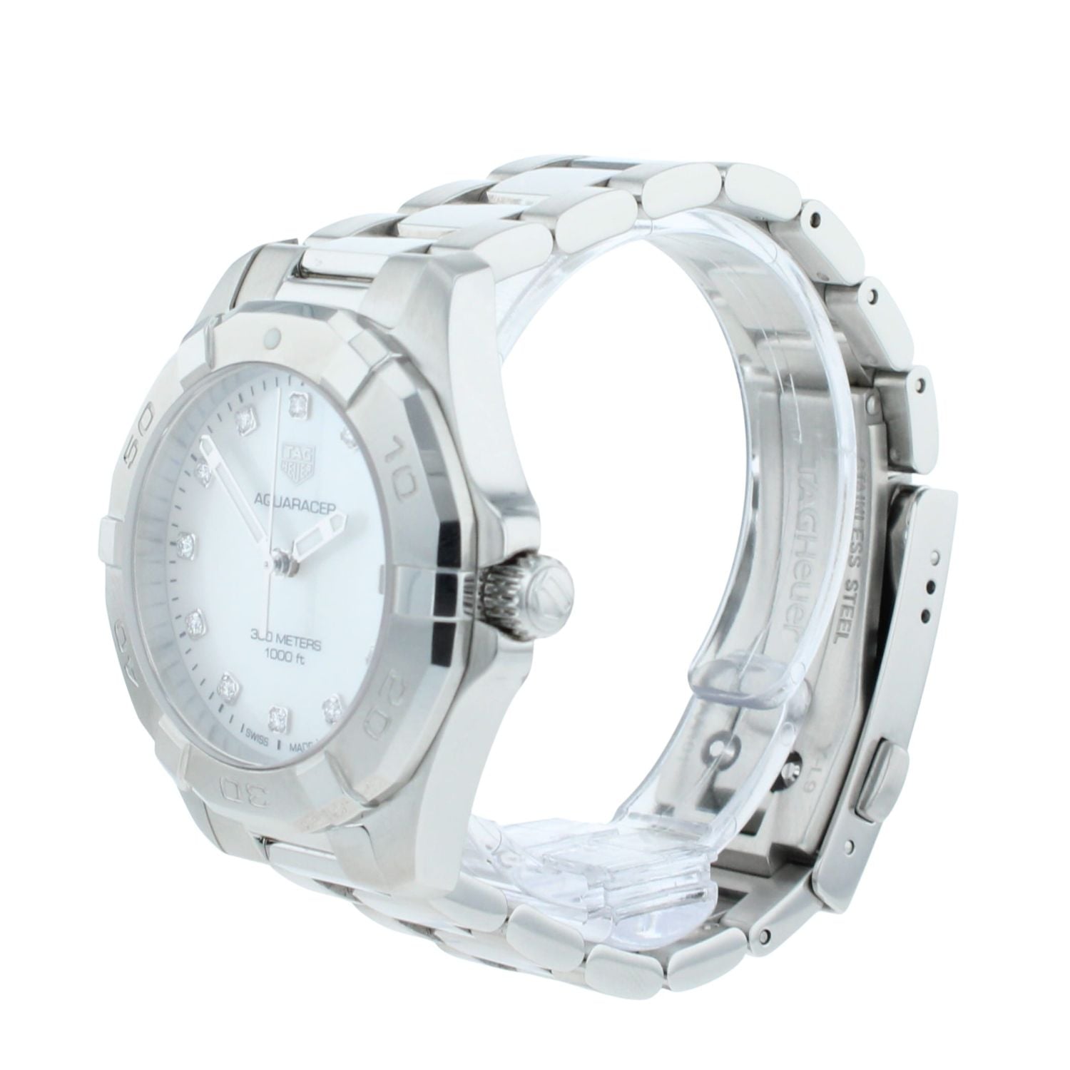 Tag Heuer Aquaracer Pre Owned Watch Ref WBD1314 | Ramsdens Jewellery