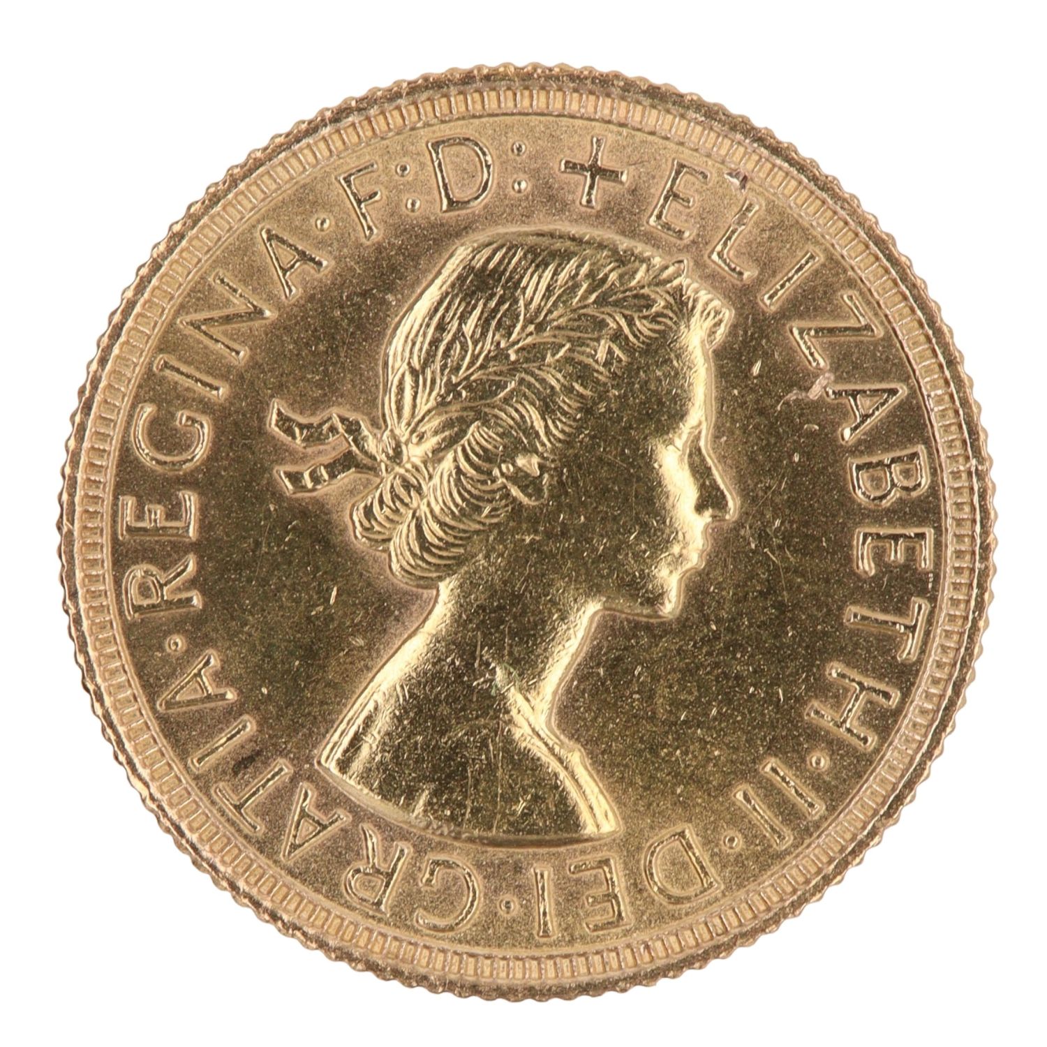1958 Elizabeth II Full Sovereign Coin RAMS964378202002 | Ramsdens Jewellery
