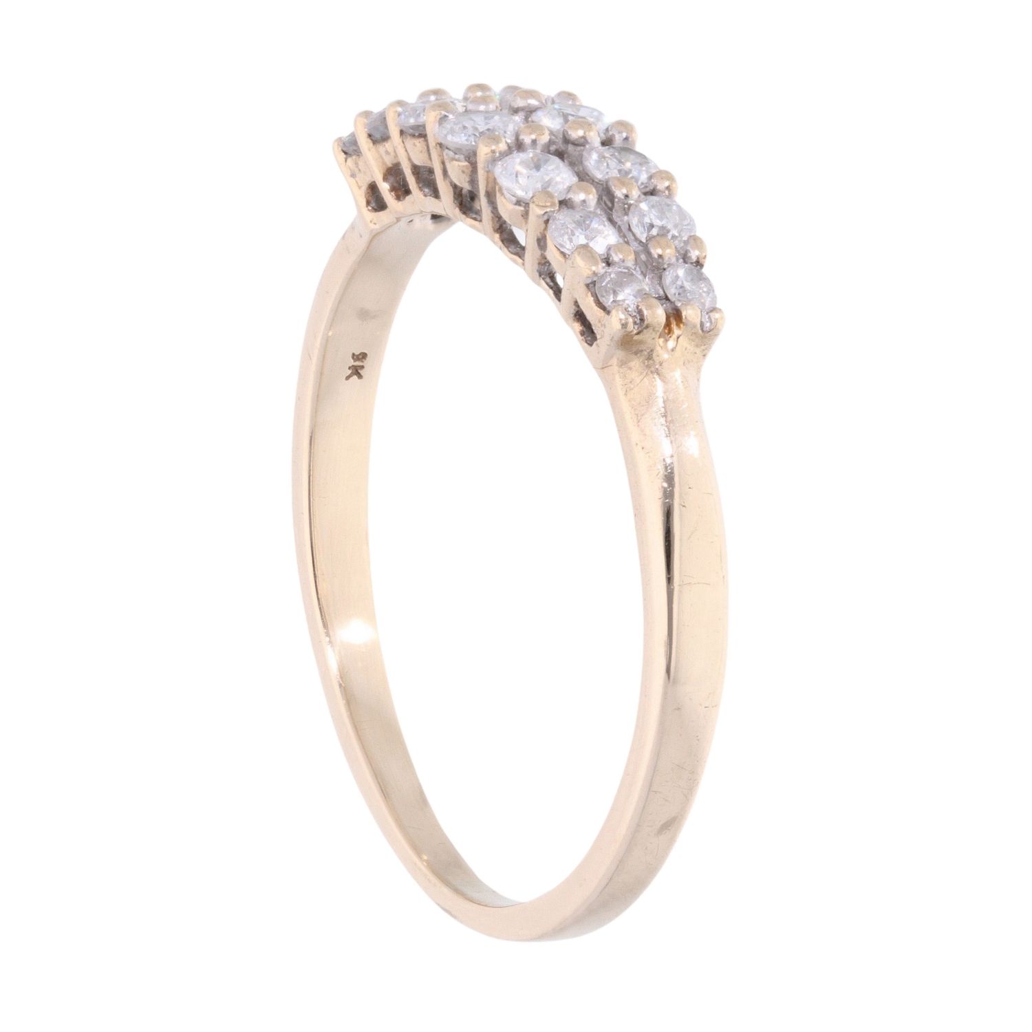 9ct Yellow Gold 0.33ct Fancy Diamond Ring | Ramsdens Jewellery