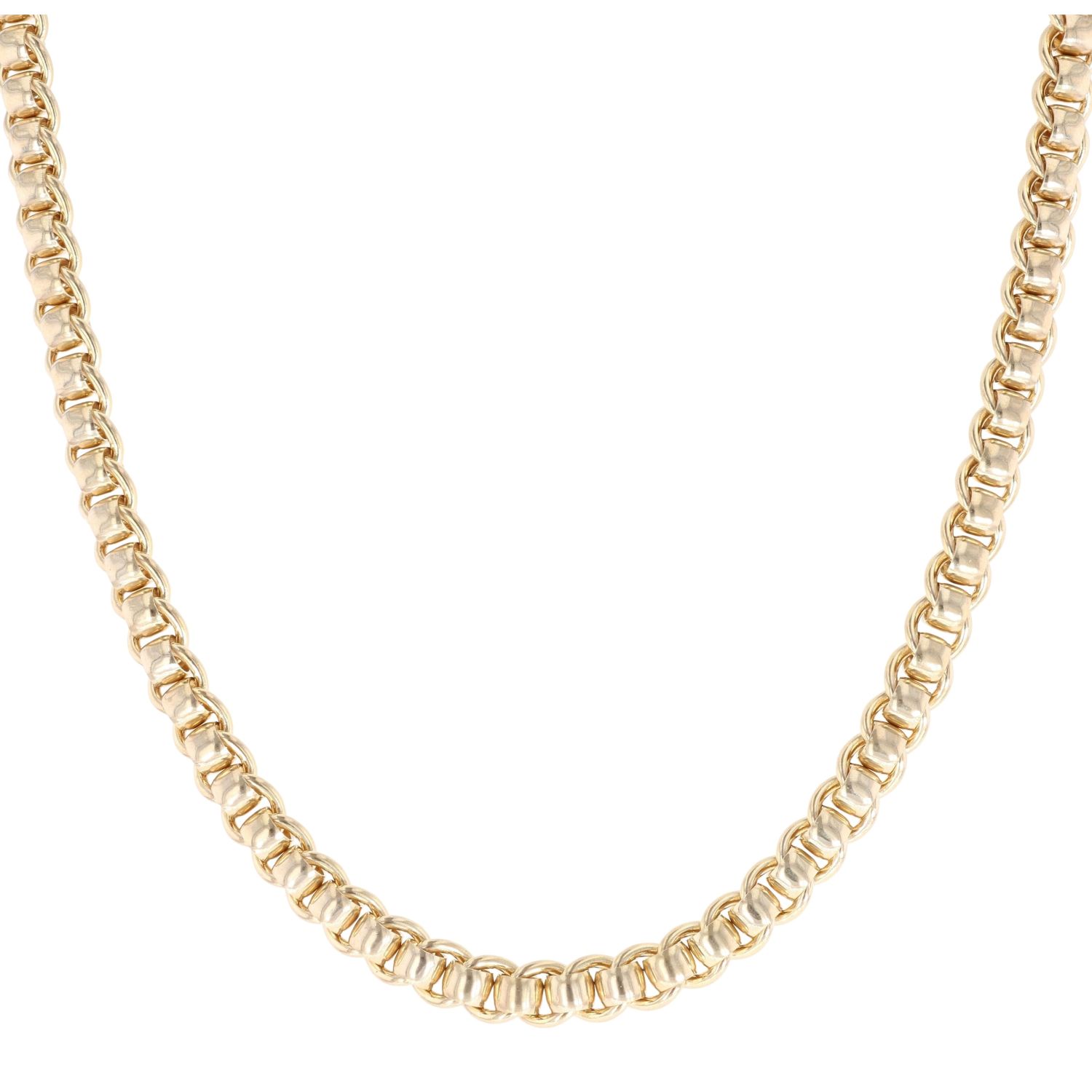 9ct Yellow Gold Rollerball Chain 22" RAMS9900004995 | Ramsdens Jewellery