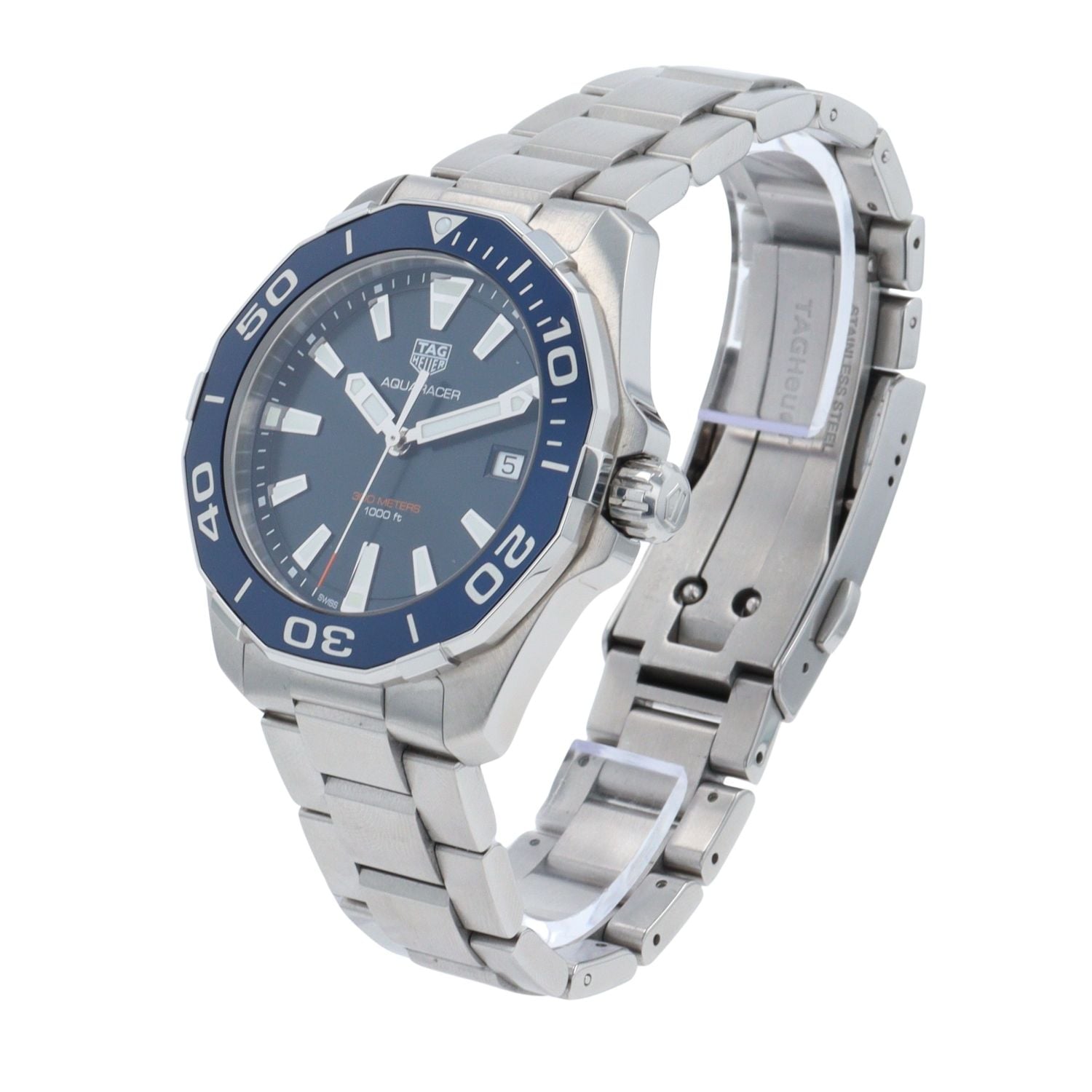 Tag Heuer Aquaracer Pre Owned Watch Ref WAY111C | Ramsdens Jewellery