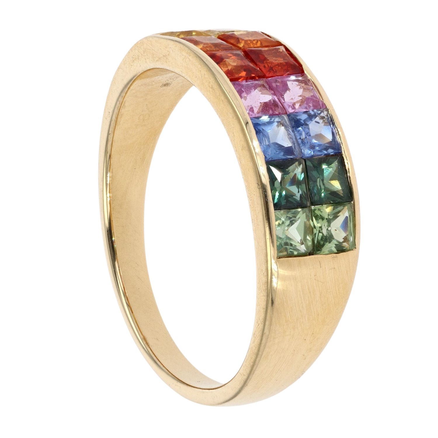9ct Yellow Gold Multi Gemstone Set Ring | Ramsdens Jewellery
